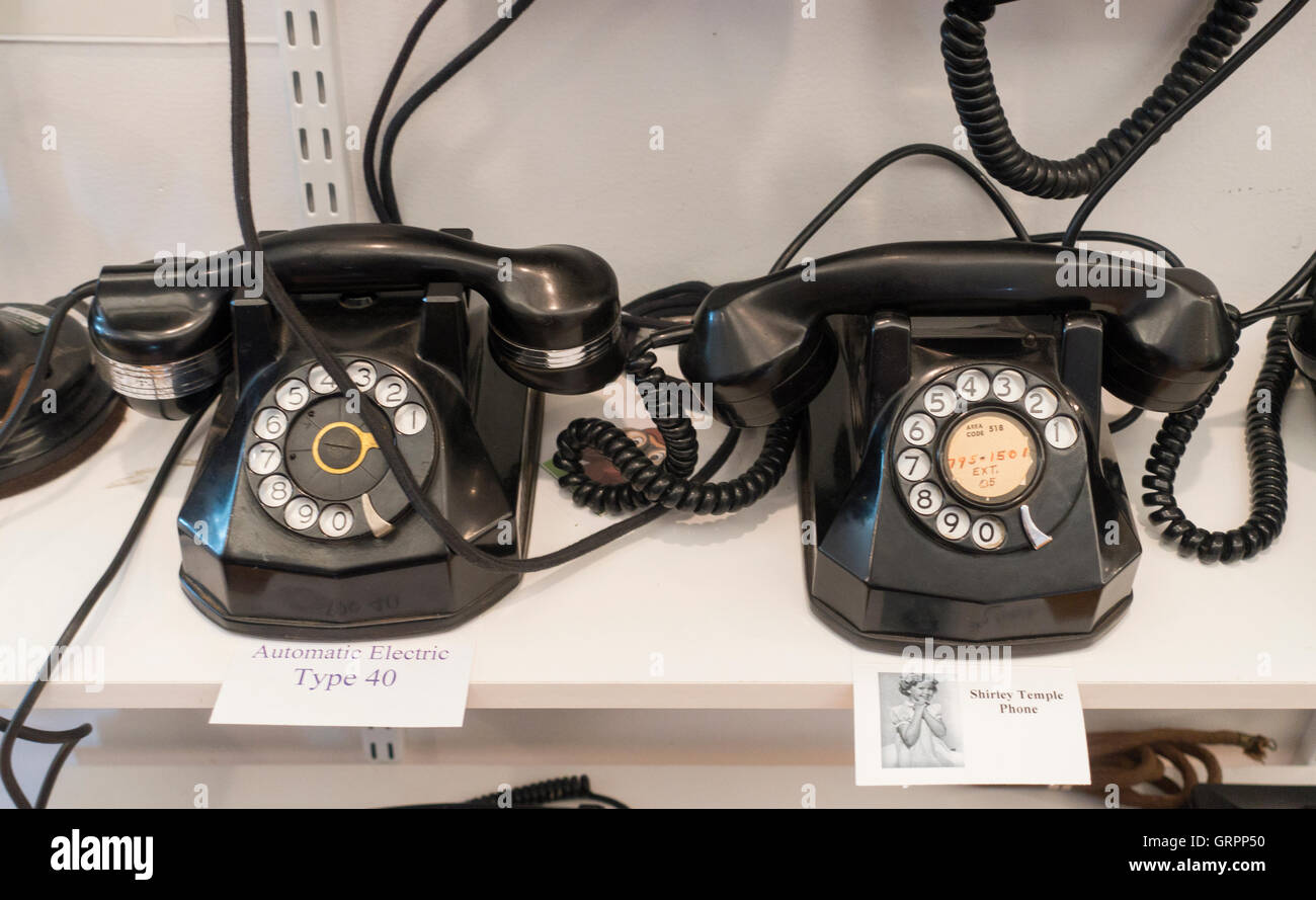 New Hampshire Telephone museum in Warner NH Stock Photo - Alamy