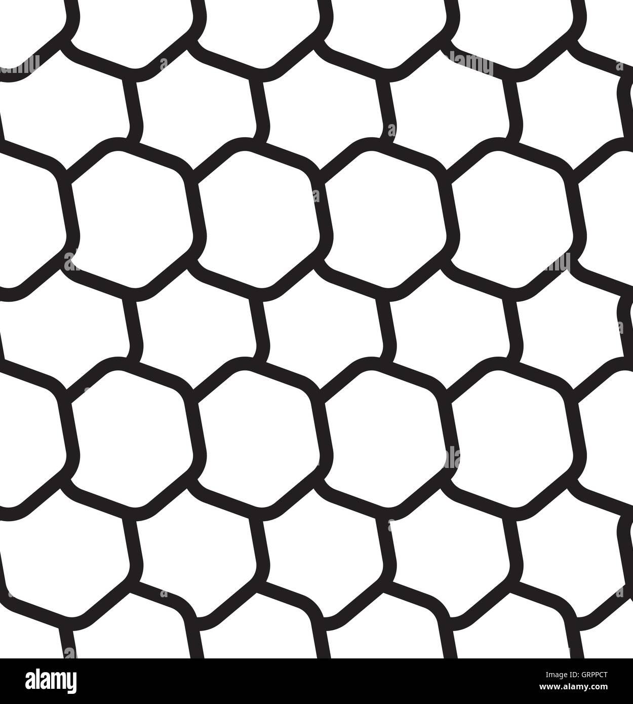 Overlapping hexagons pattern hi-res stock photography and images - Alamy