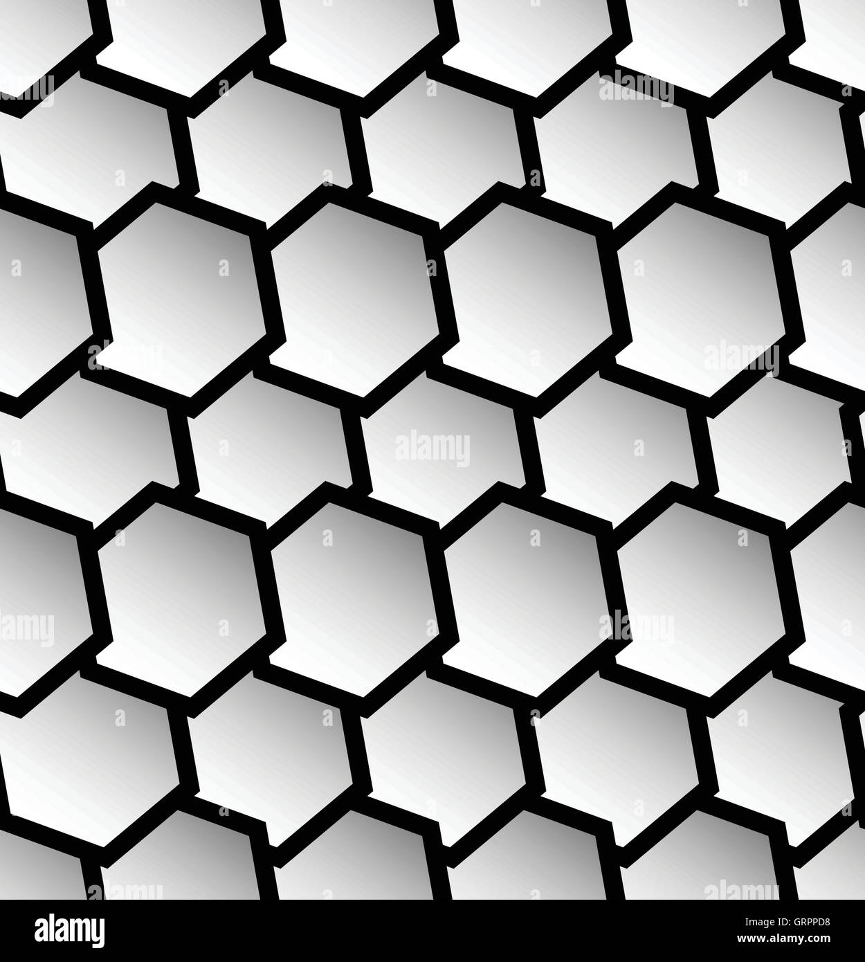 Overlapping hexagons pattern hi-res stock photography and images - Alamy
