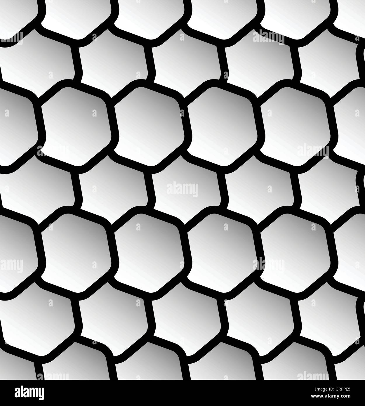Overlapping hexagons pattern hi-res stock photography and images - Alamy