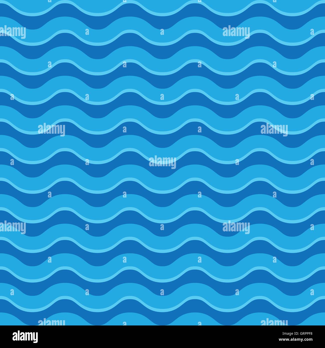 Wavy lines seamless repeatable pattern in aqua, blue colors Stock ...