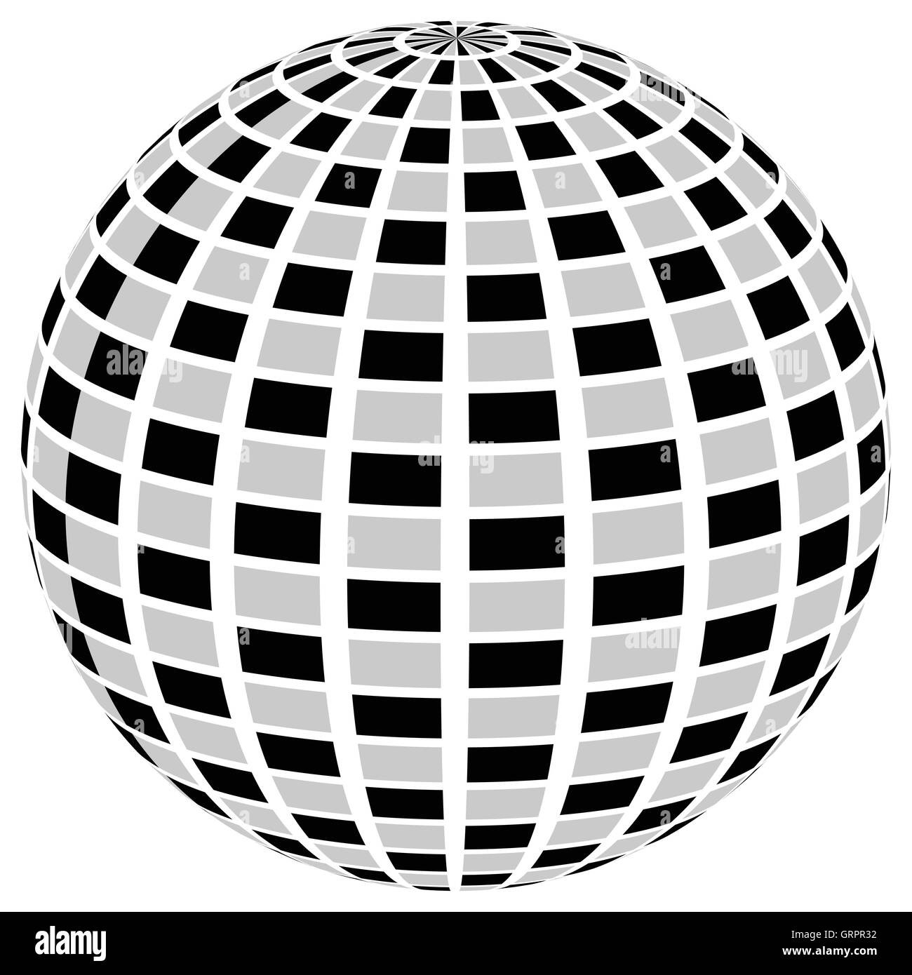 Three dimensional surface model Stock Vector Images - Alamy