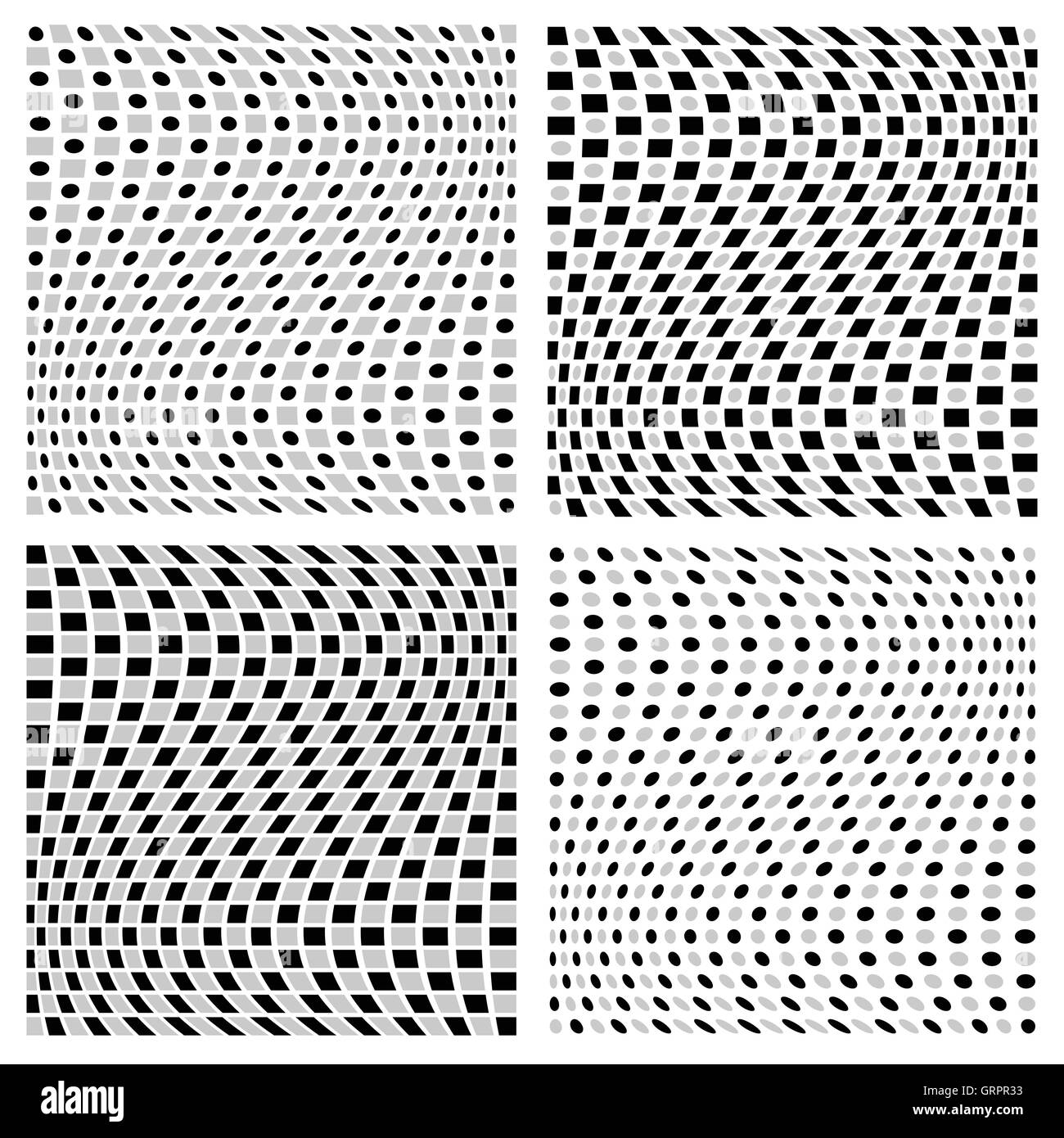 Staggered circles Cut Out Stock Images & Pictures - Alamy