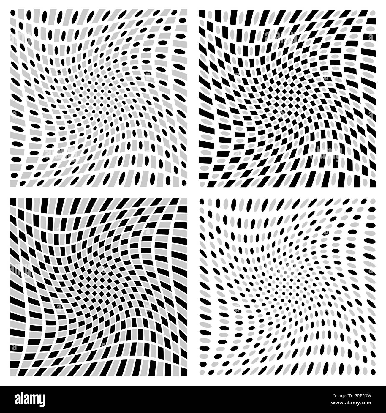 Staggered circles Cut Out Stock Images & Pictures - Alamy