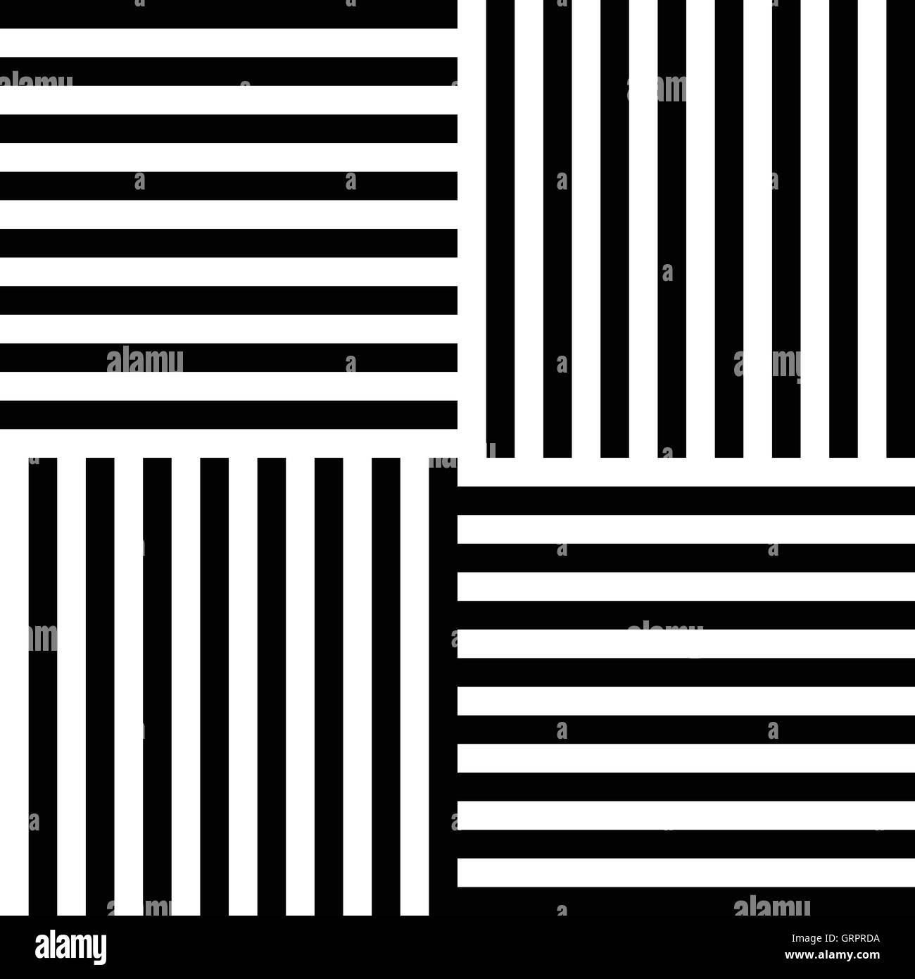 Lines repeatable geometric pattern (mosaic of lined squares Stock ...