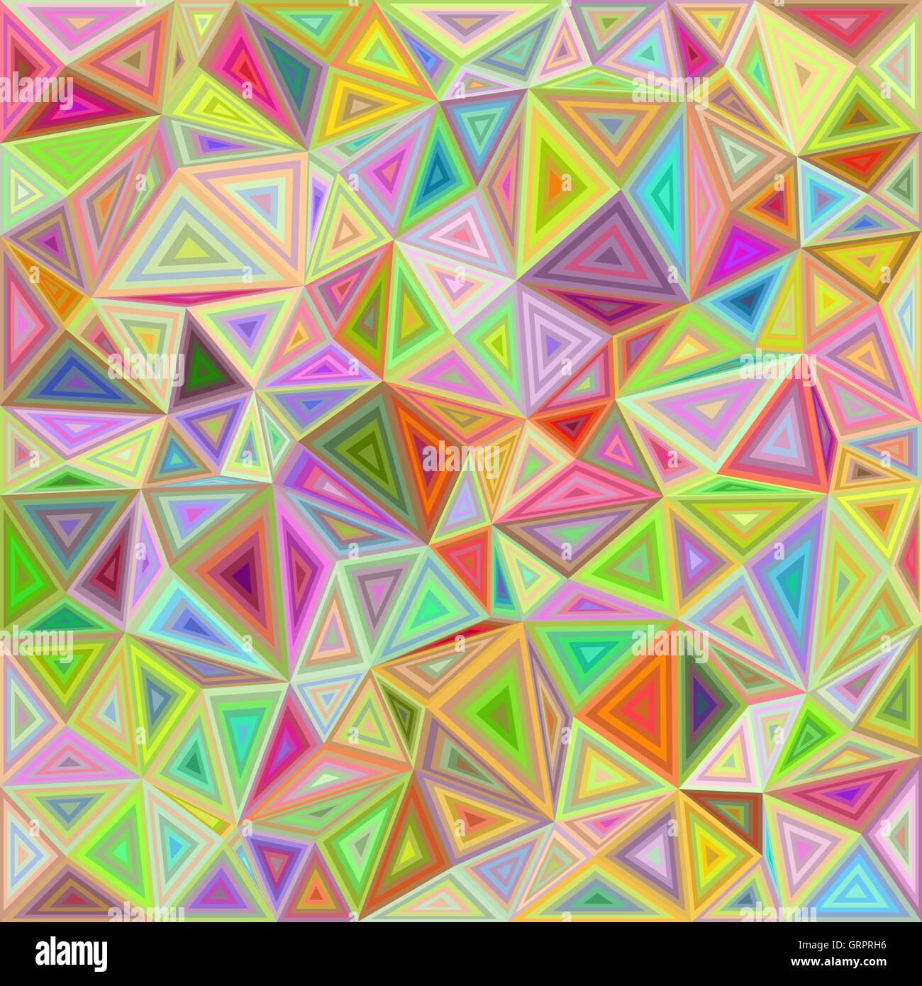 Happy color irregular triangle mosaic background Stock Vector Image & Art - Alamy