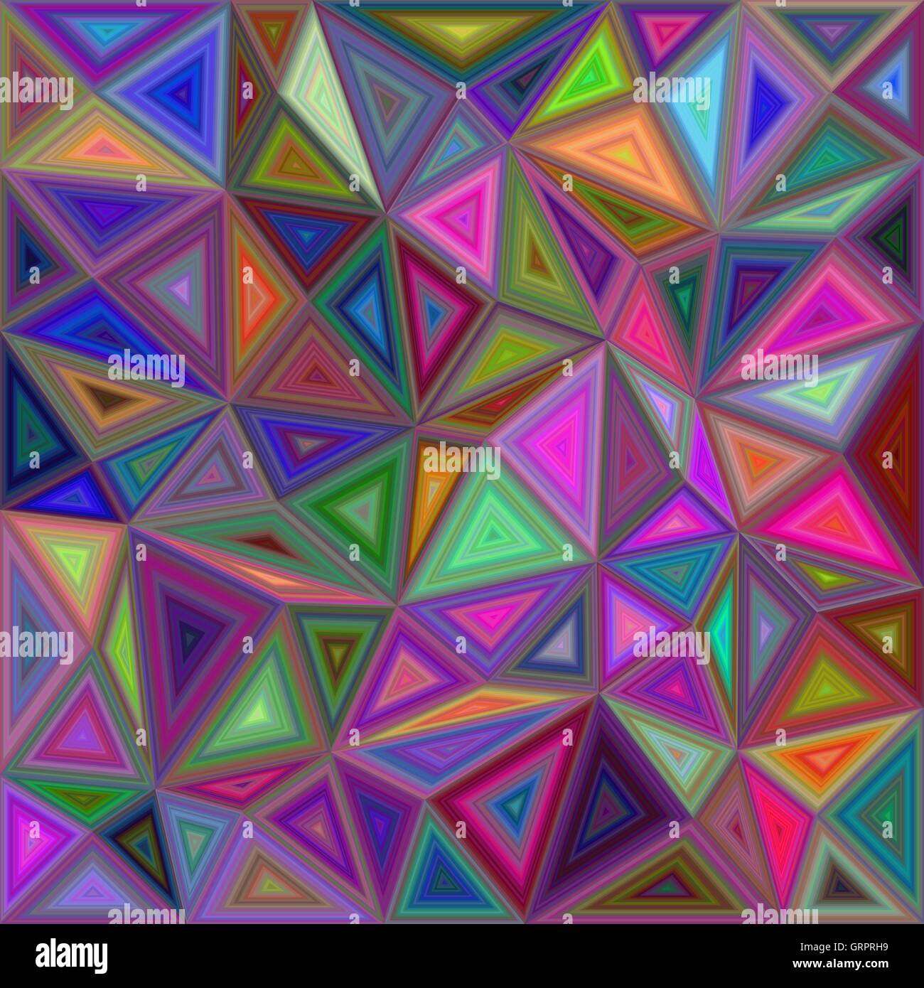 Multicolored triangle mosaic background design Stock Vector Image & Art - Alamy