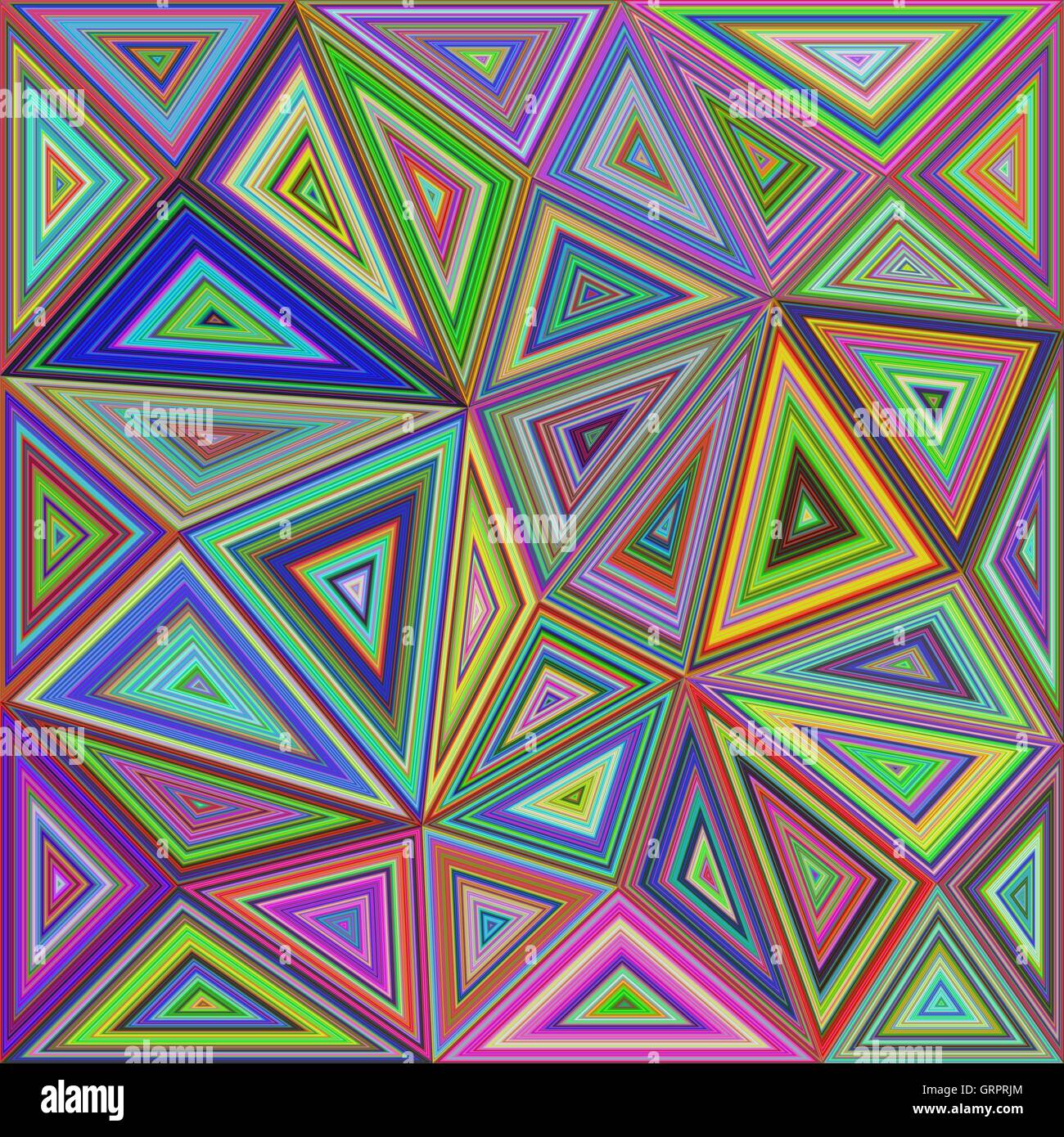 Concentric triangles hi-res stock photography and images - Alamy