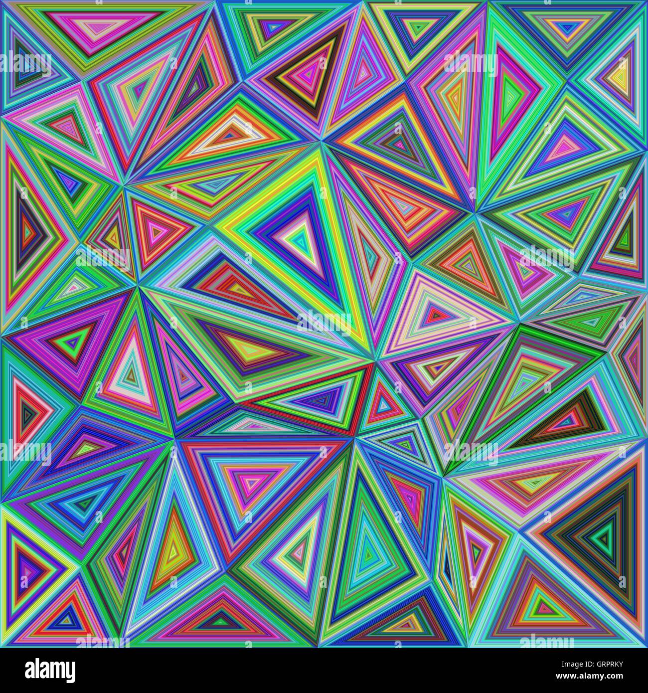 Colorful irregular triangle mosaic background Stock Vector Image & Art ...