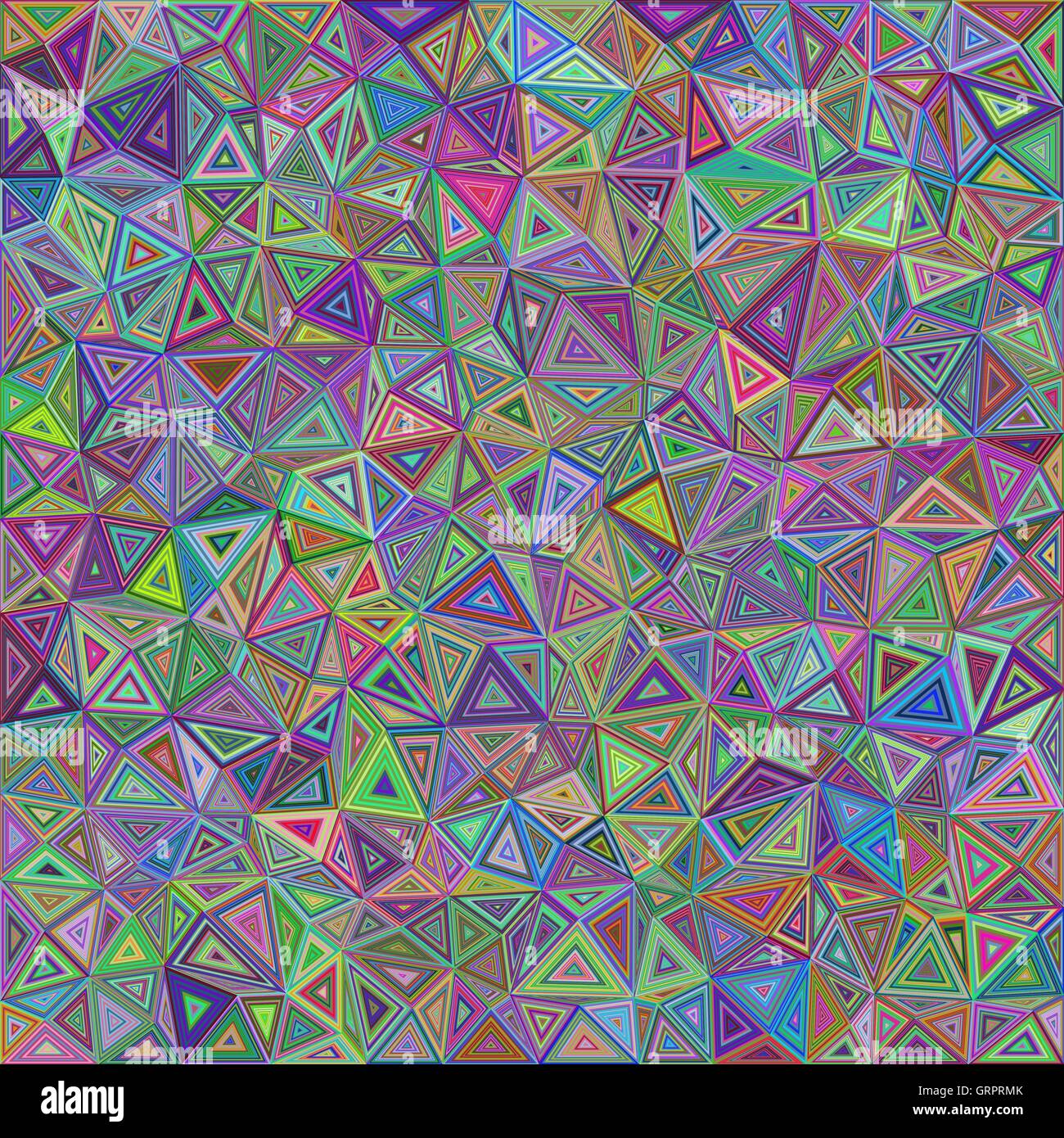 Colorful chaotic triangle mosaic background design Stock Vector Image ...
