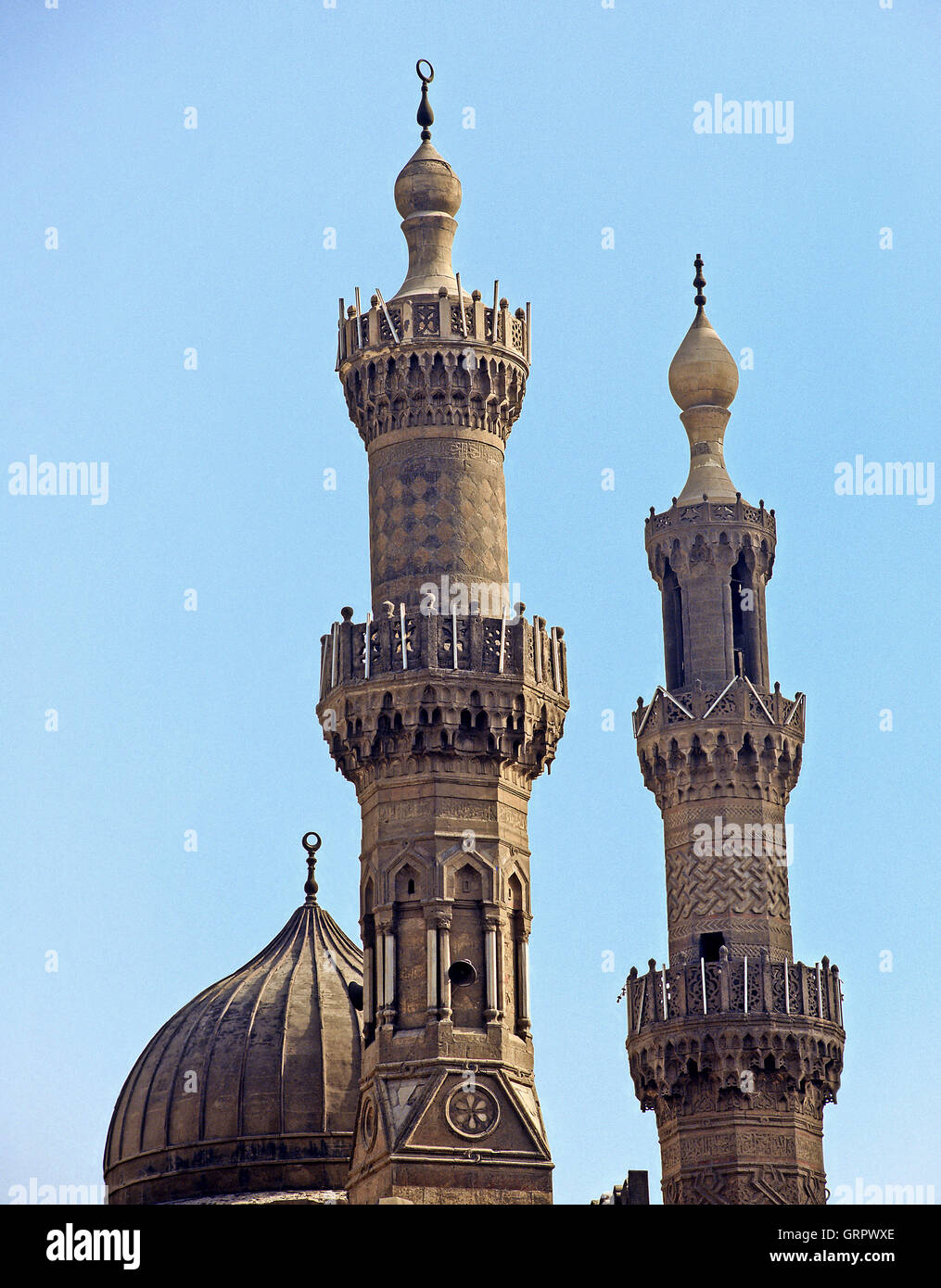 Al Azhar mosque, Cairo, Egypt Stock Photo - Alamy