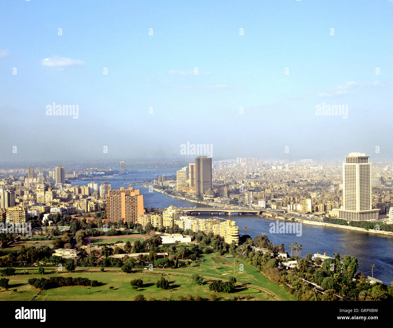 Nile city towers hi-res stock photography and images - Alamy