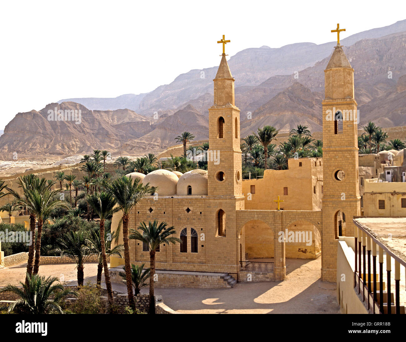 Monastery of St Anthony, Red Sea Coast, Eastern Egypt Stock Photo - Alamy