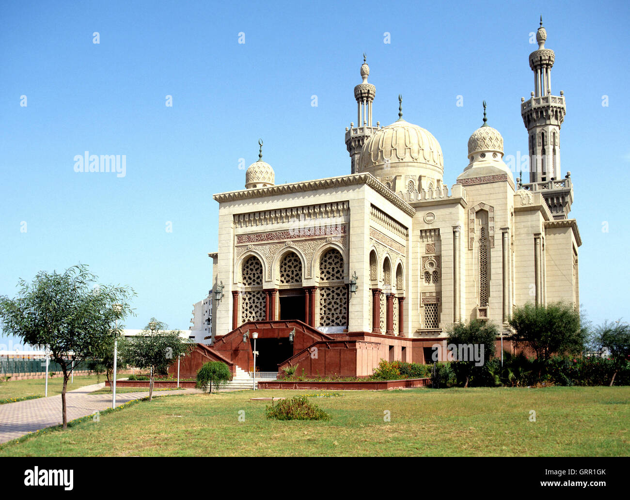 El Salam (Peace) Mosque, Port Said, Eastern Egypt Stock Photo - Alamy