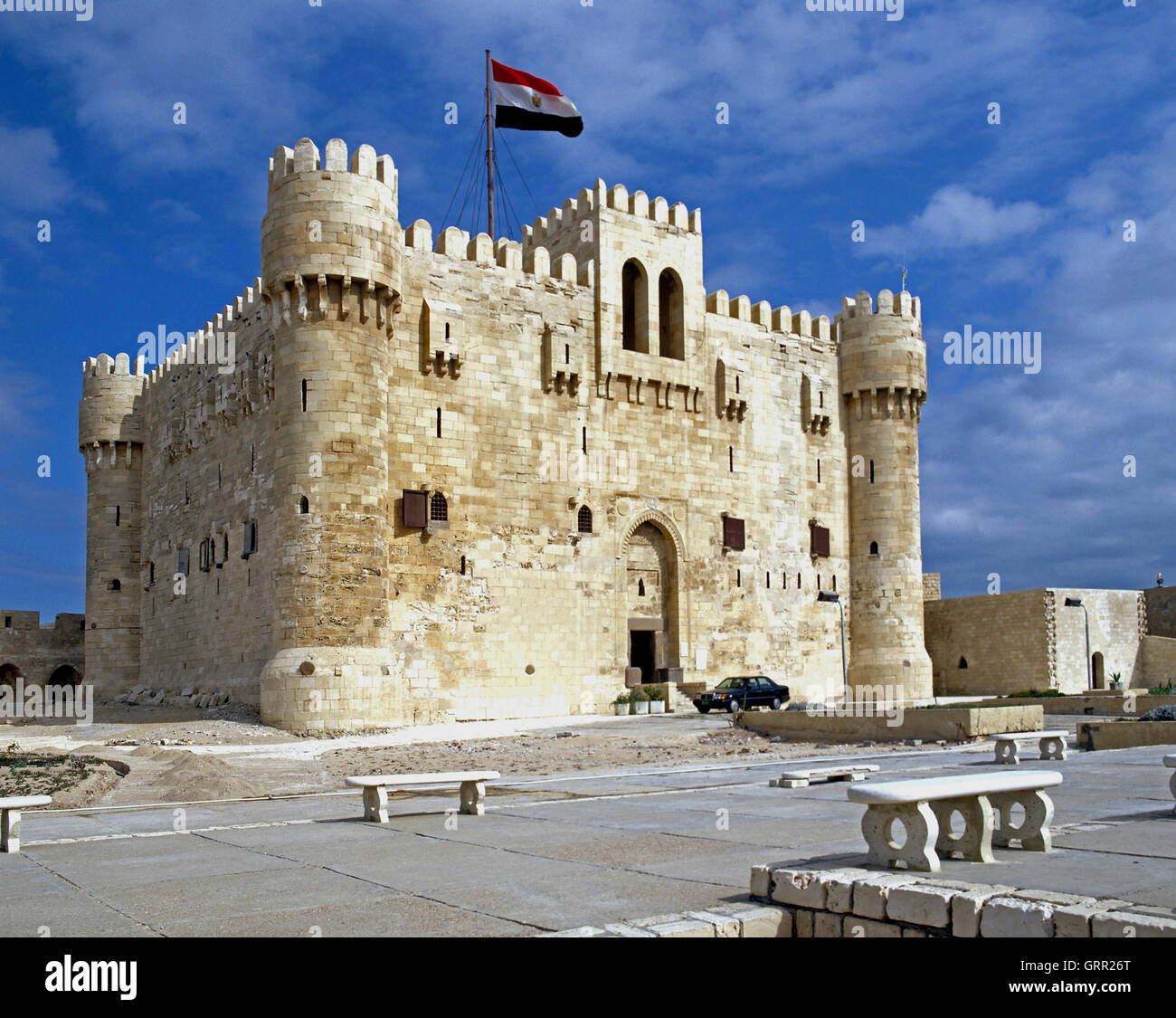 Fort Qaitbay, Alexandria, Lower Egypt Stock Photo - Alamy