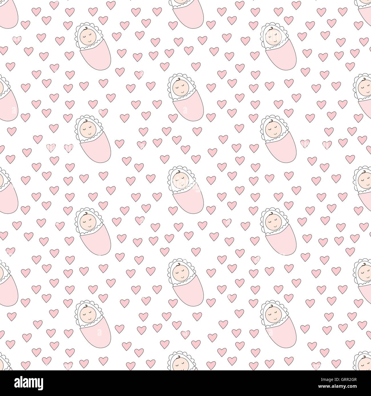 Baby pattern hi-res stock photography and images - Alamy