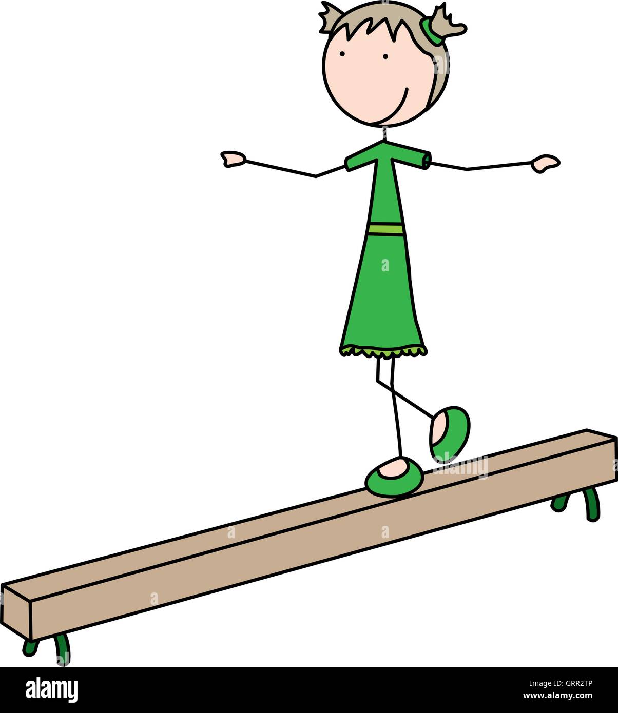 Happy beam Stock Vector Images - Alamy