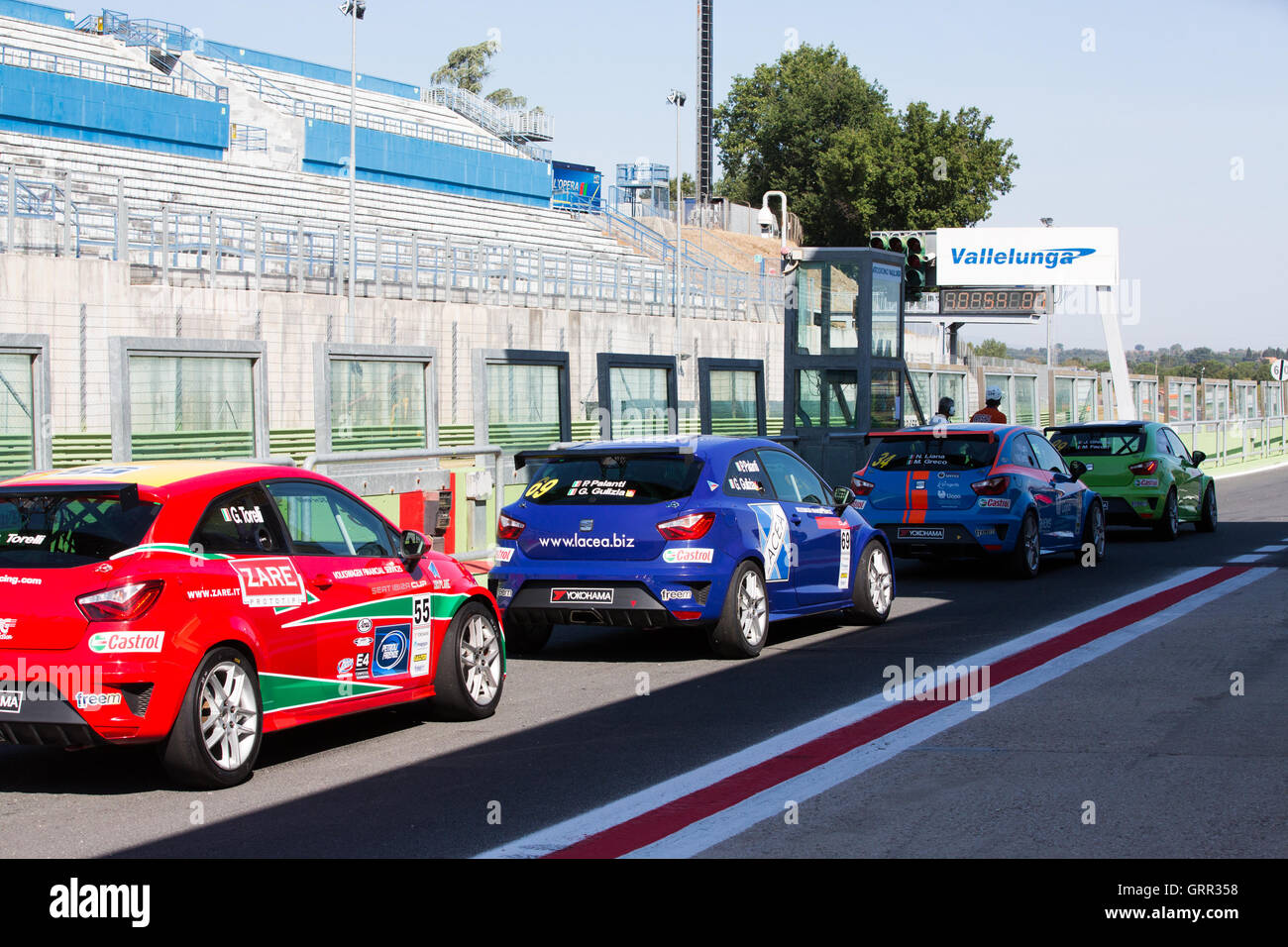 Vallelunga Circuit racing days 2016 Stock Photo - Alamy