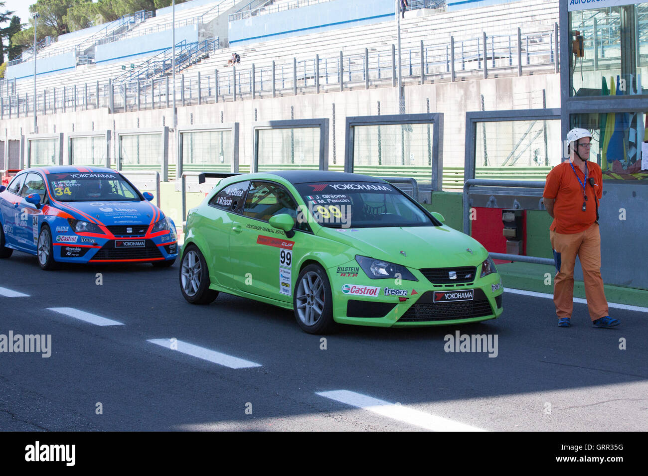 Vallelunga Circuit racing days 2016 Stock Photo - Alamy