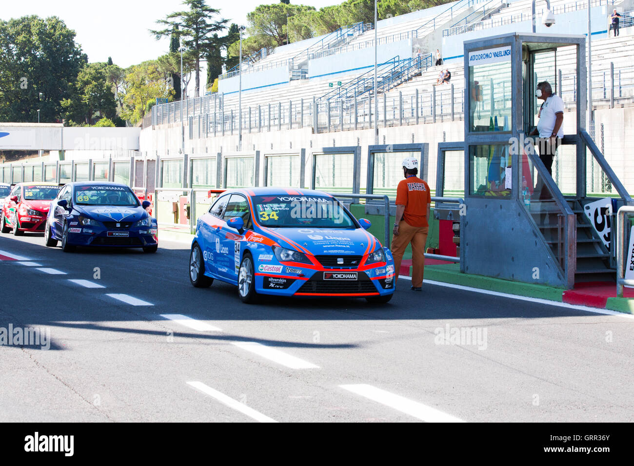 Vallelunga Circuit racing days 2016 Stock Photo - Alamy