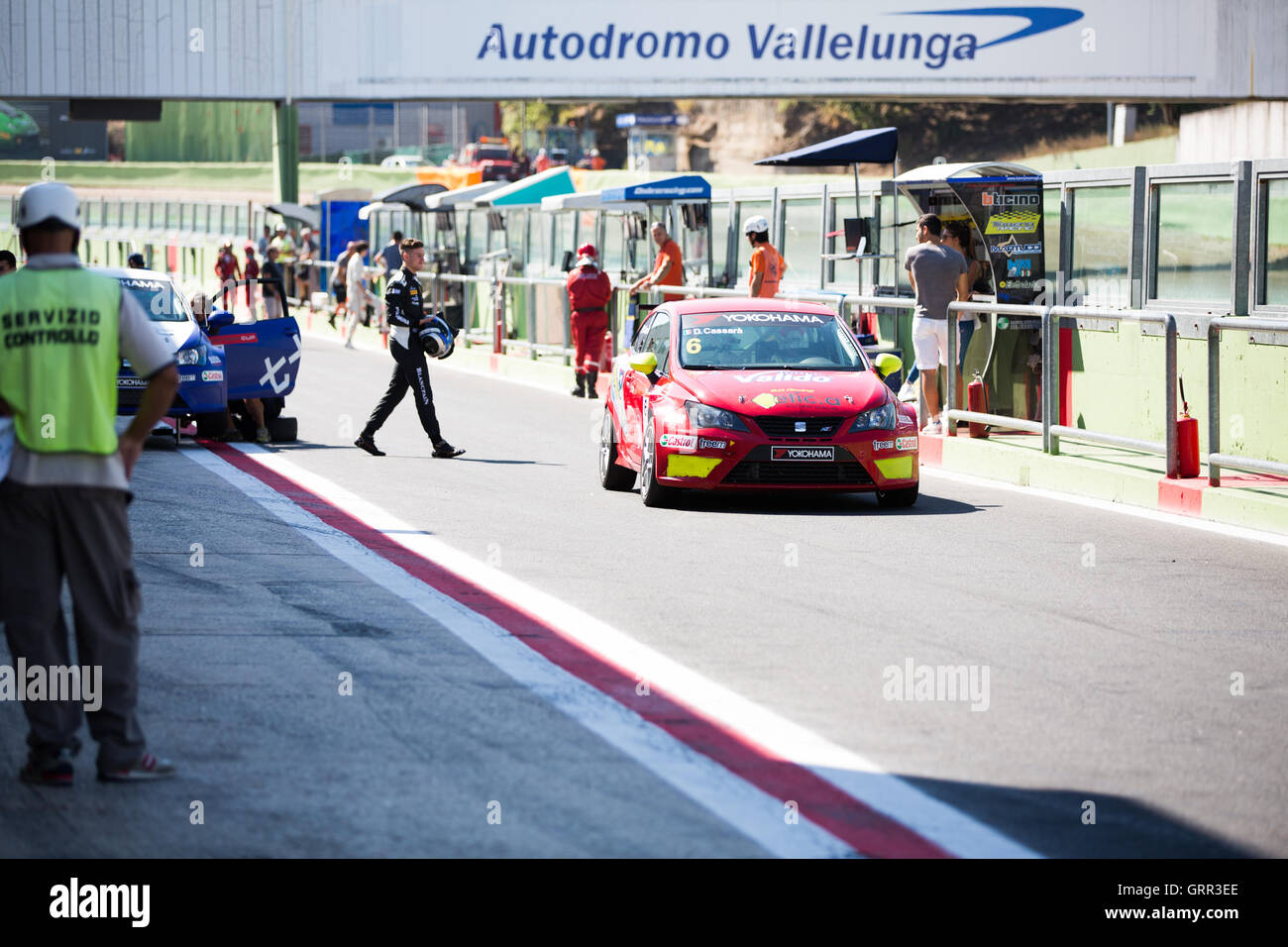 Vallelunga Circuit racing days 2016 Stock Photo - Alamy