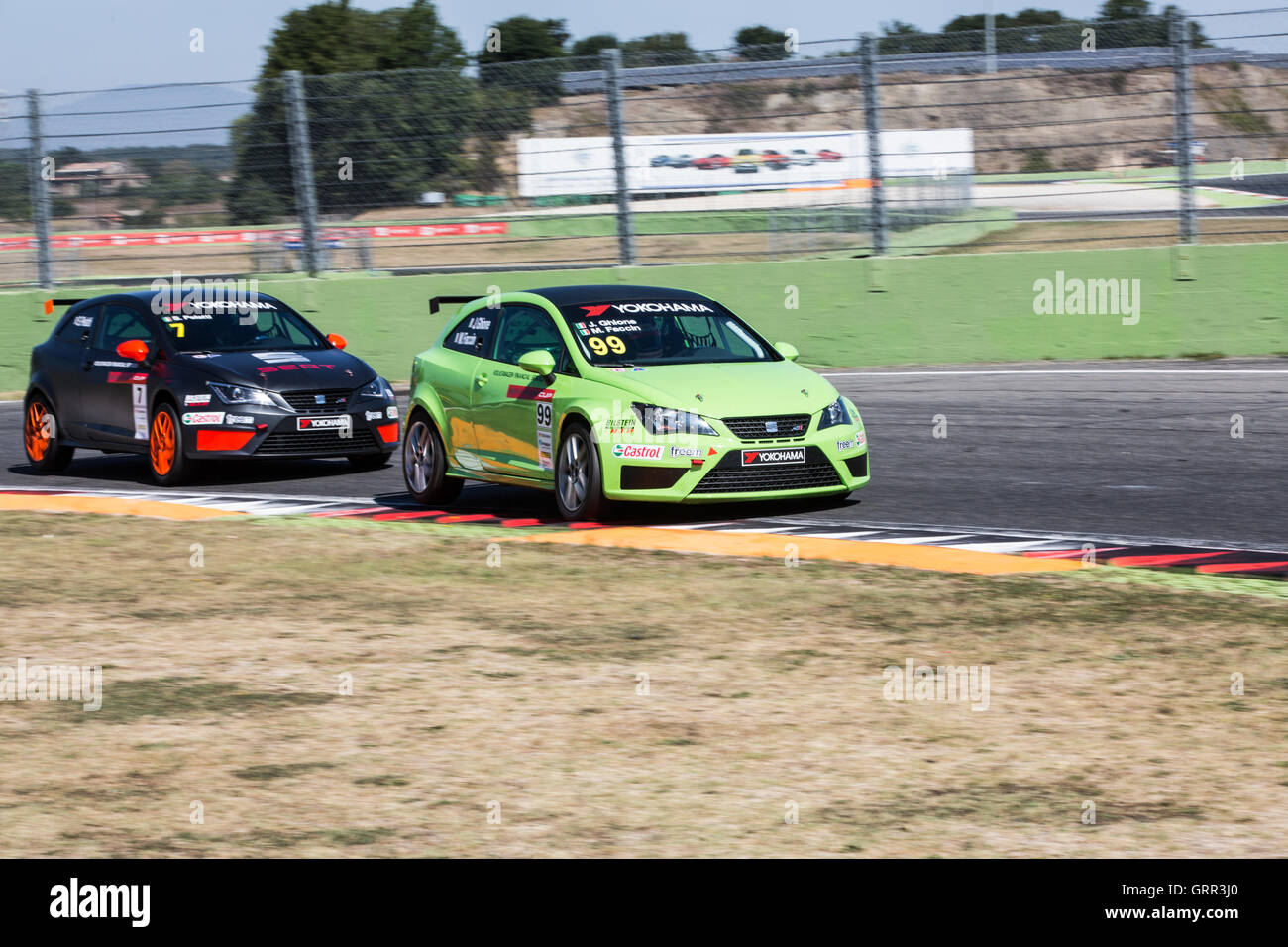 Vallelunga Circuit racing days 2016 Stock Photo - Alamy