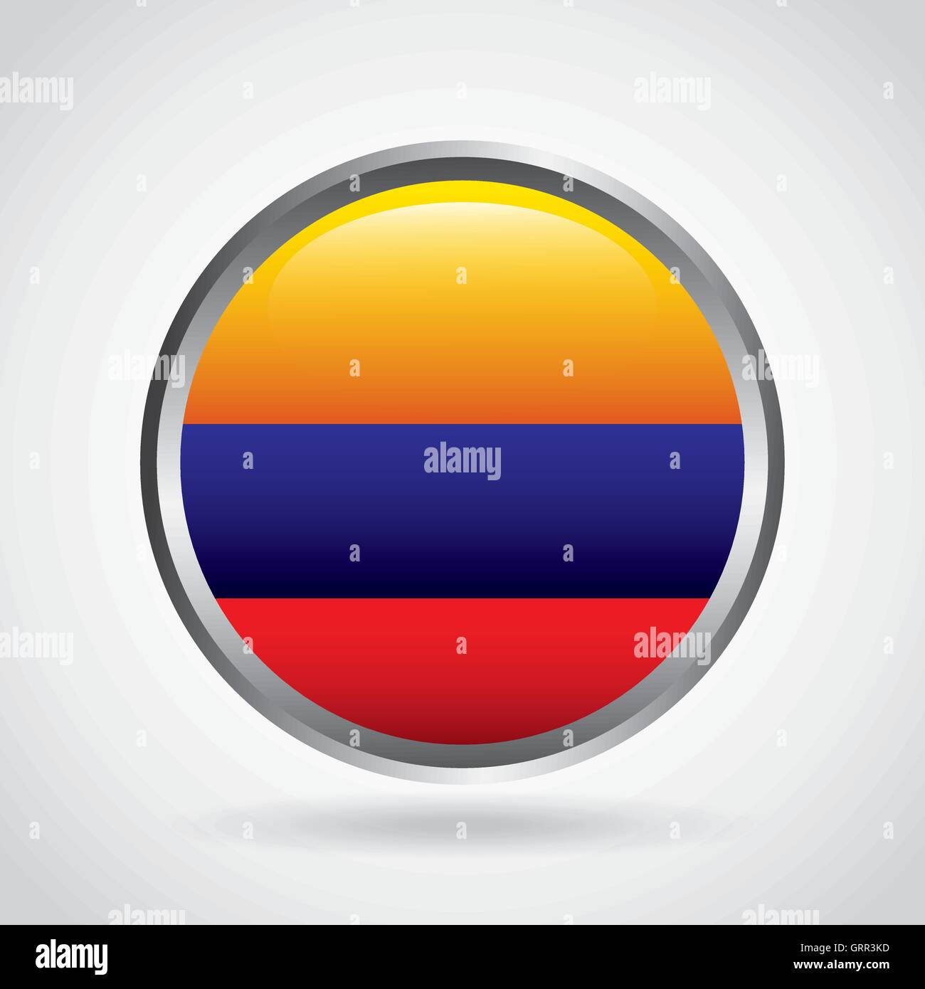 colombian flag colorful icon Stock Vector Image & Art - Alamy