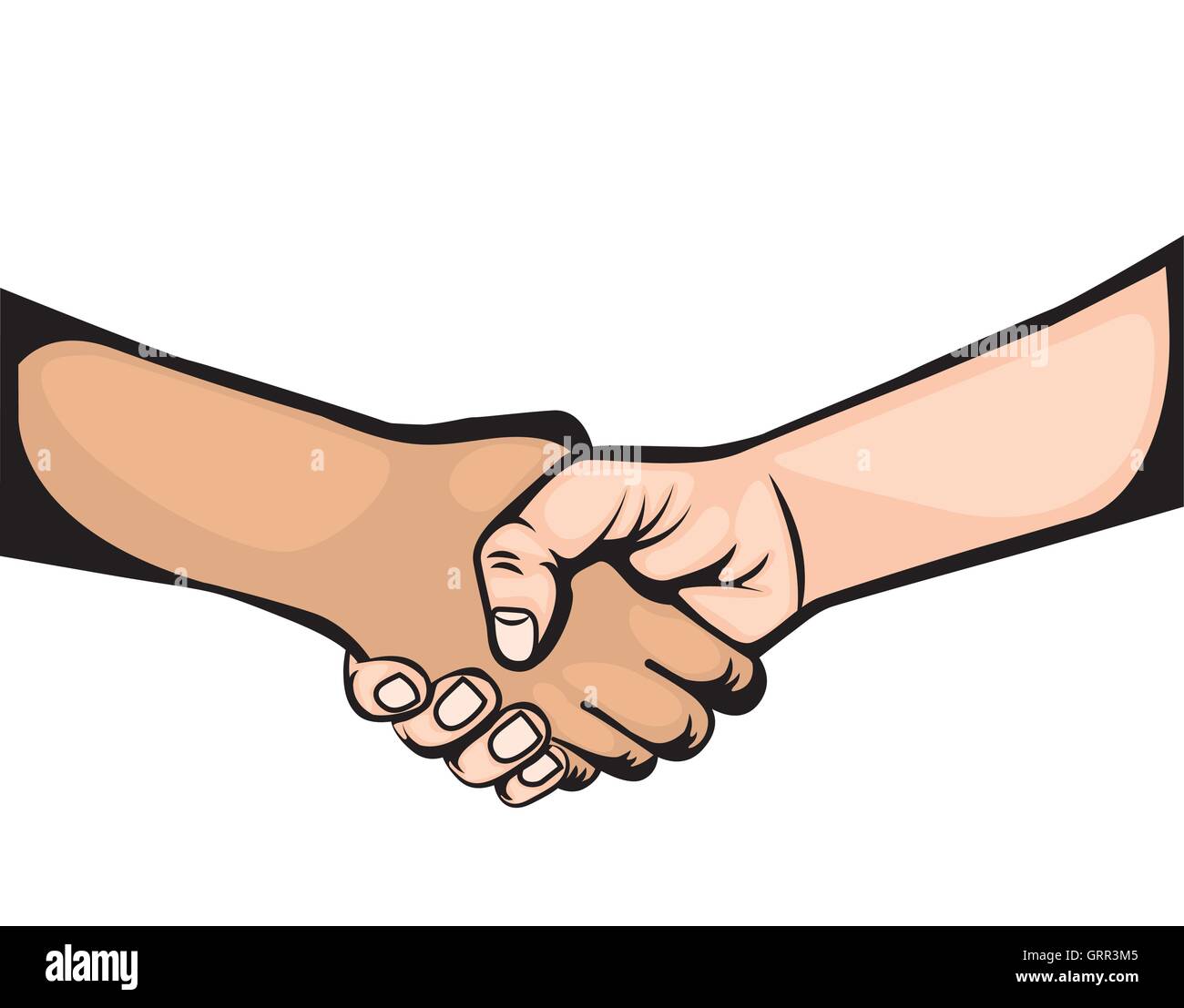 hand shake symbol icon Stock Vector Image & Art - Alamy