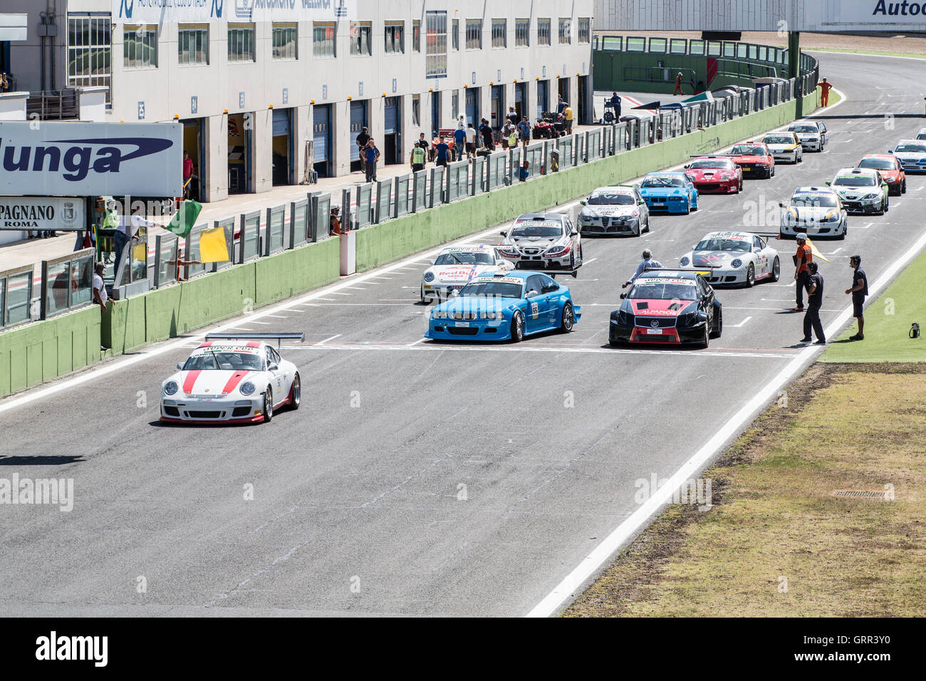Vallelunga Circuit racing days 2016 Stock Photo - Alamy