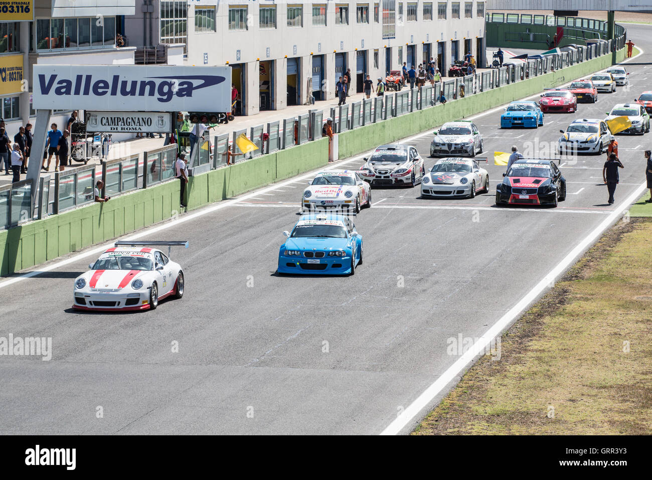 Vallelunga Circuit racing days 2016 Stock Photo - Alamy