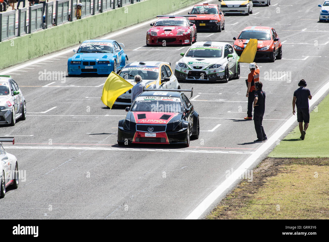 Vallelunga Circuit racing days 2016 Stock Photo - Alamy