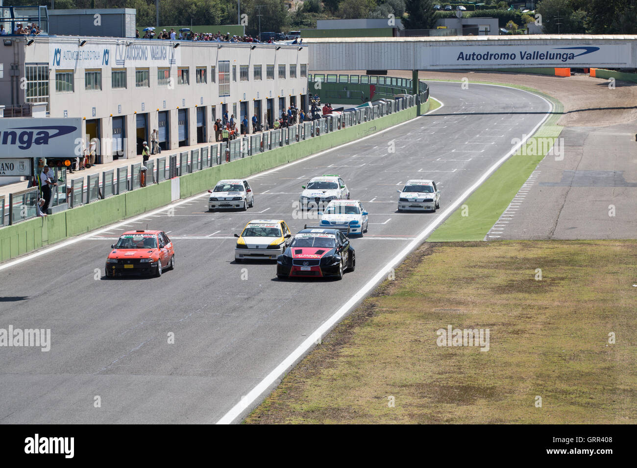 Vallelunga Circuit racing days 2016 Stock Photo - Alamy