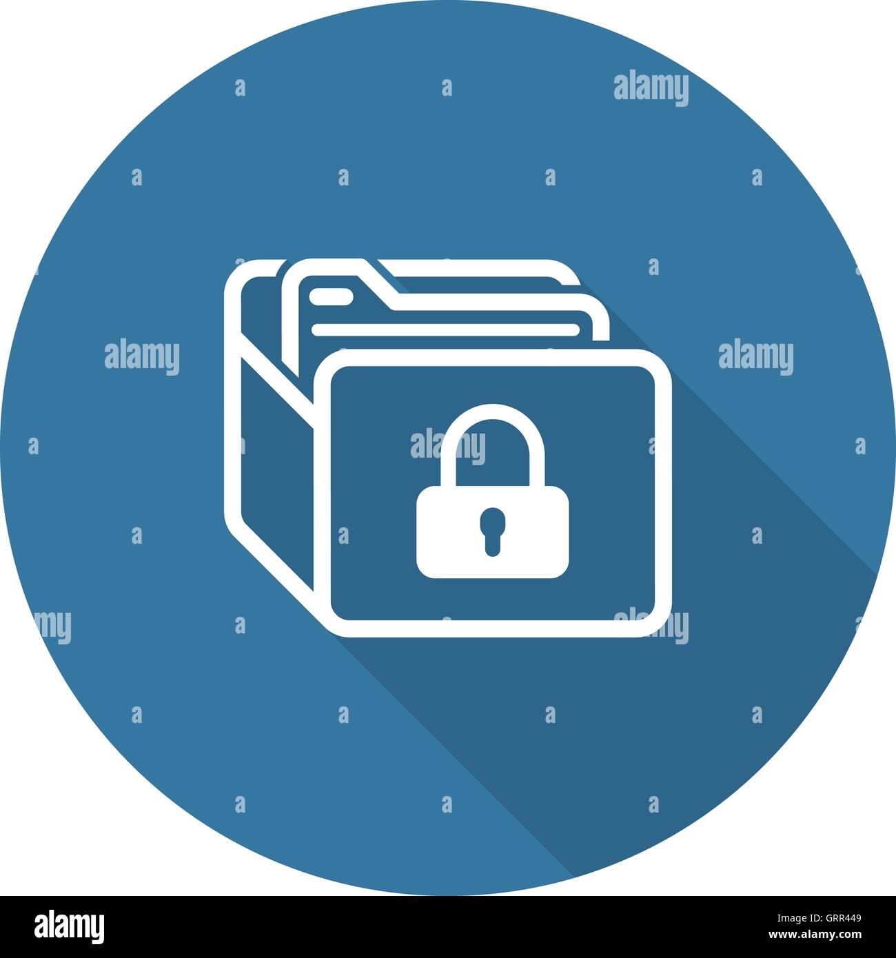Database Security Icon. Flat Design Stock Vector Image & Art - Alamy
