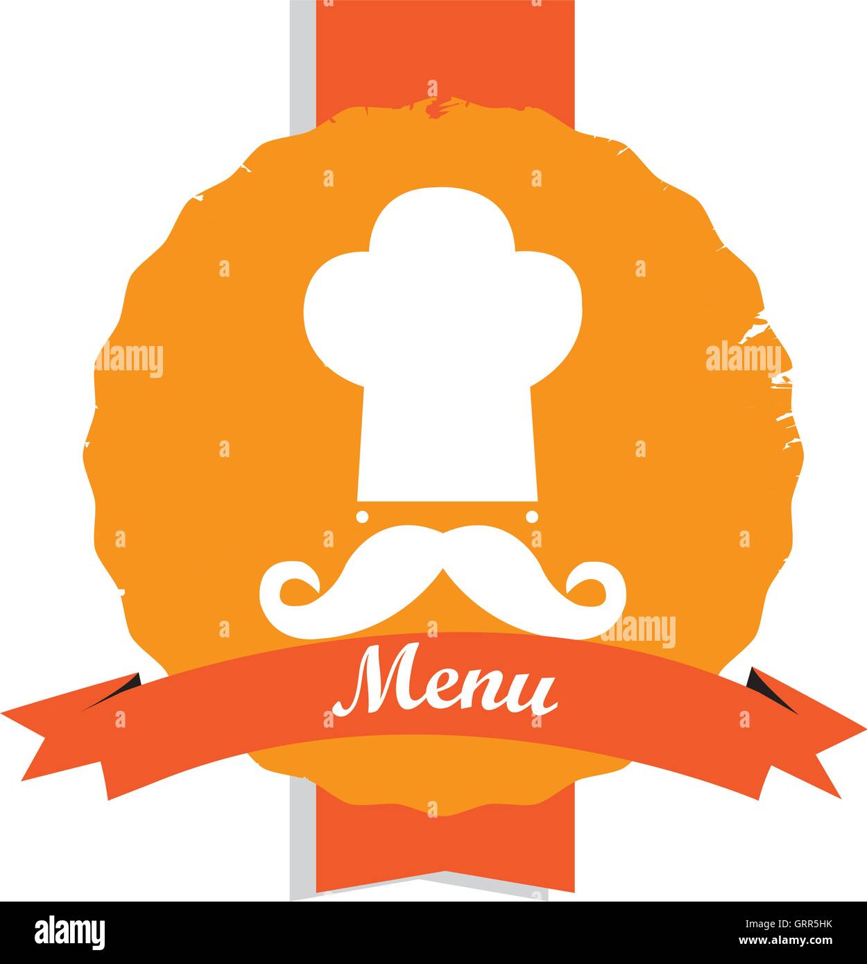 Isolated retro menu label design, Vector illustration Stock Vector ...