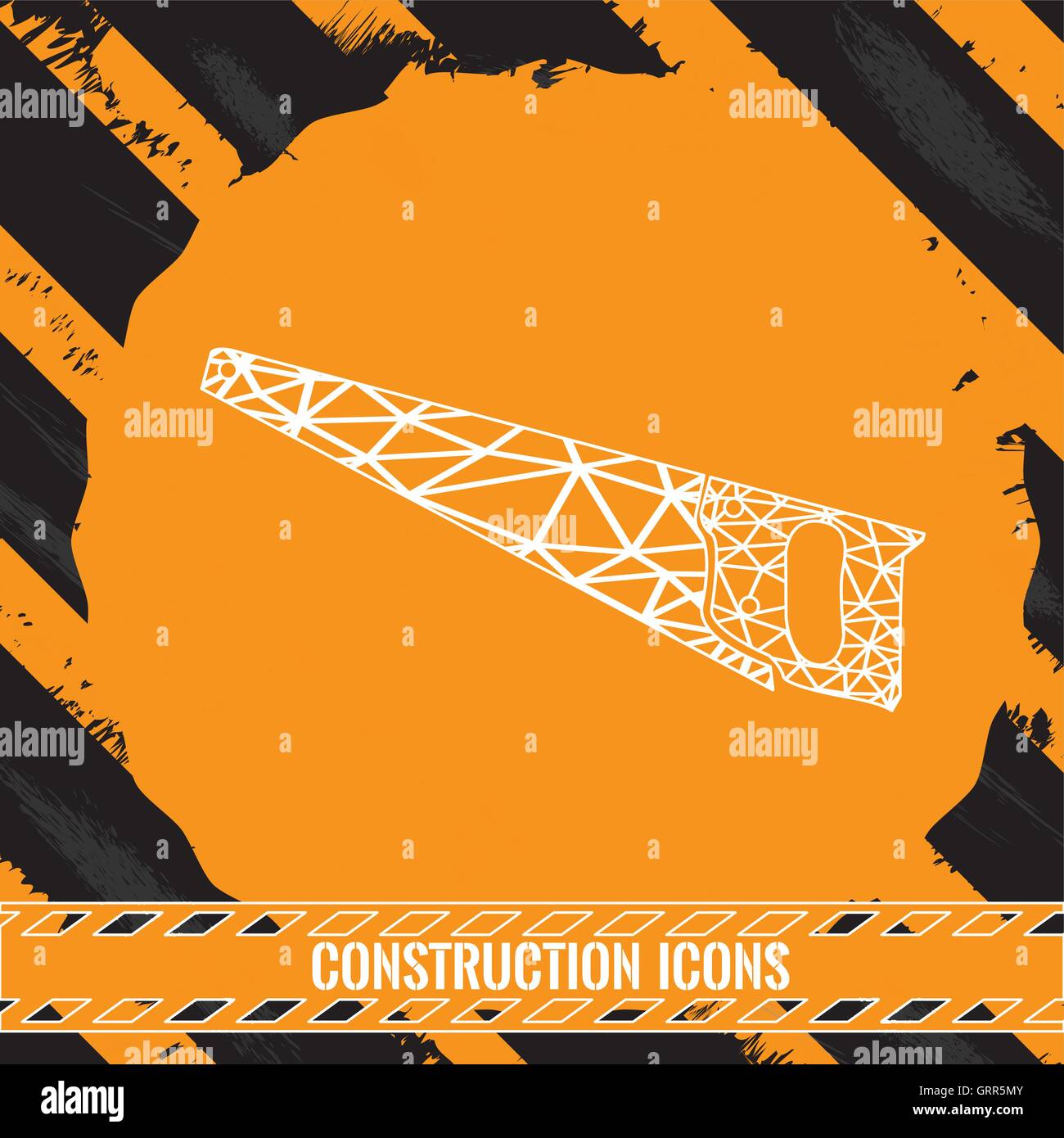 Metallic saw Stock Vector Images - Alamy