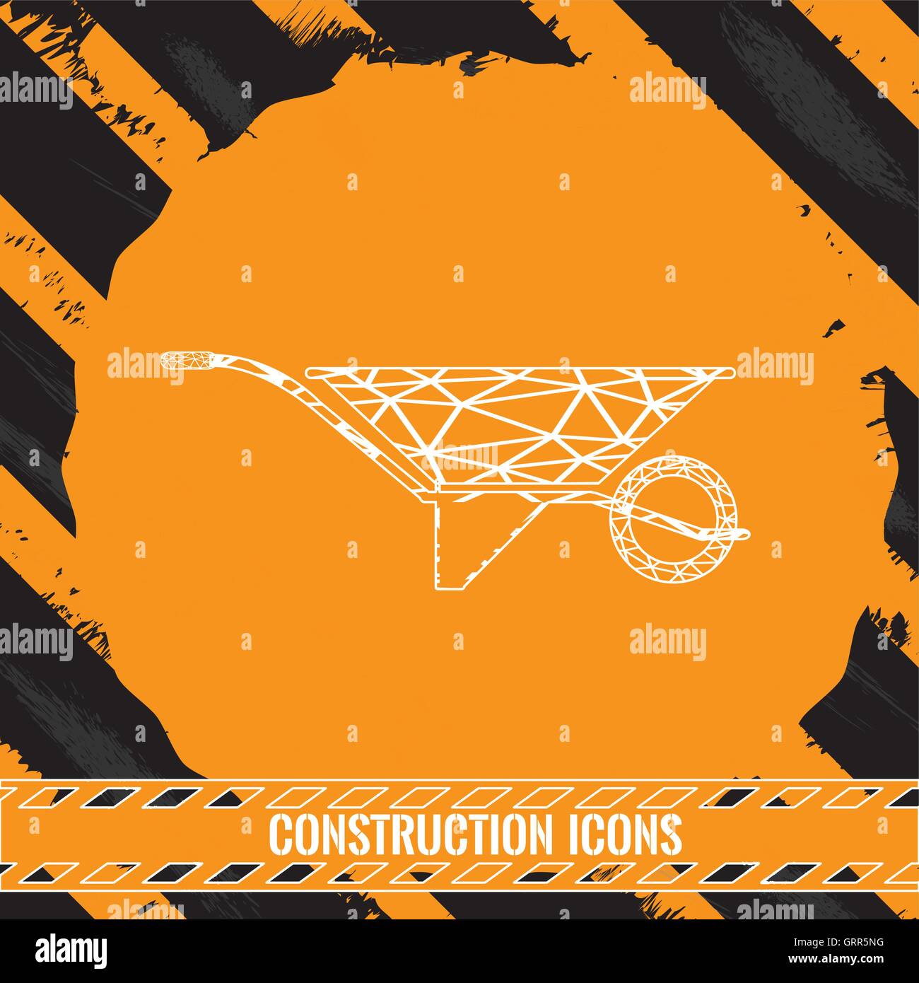 Wheelbarrow vector vectors hi-res stock photography and images - Alamy