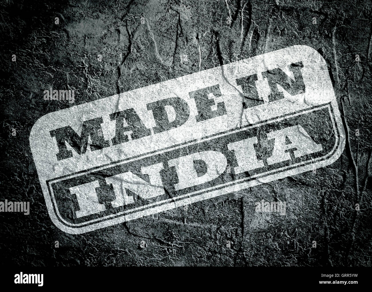 Made in india seal hi-res stock photography and images - Alamy
