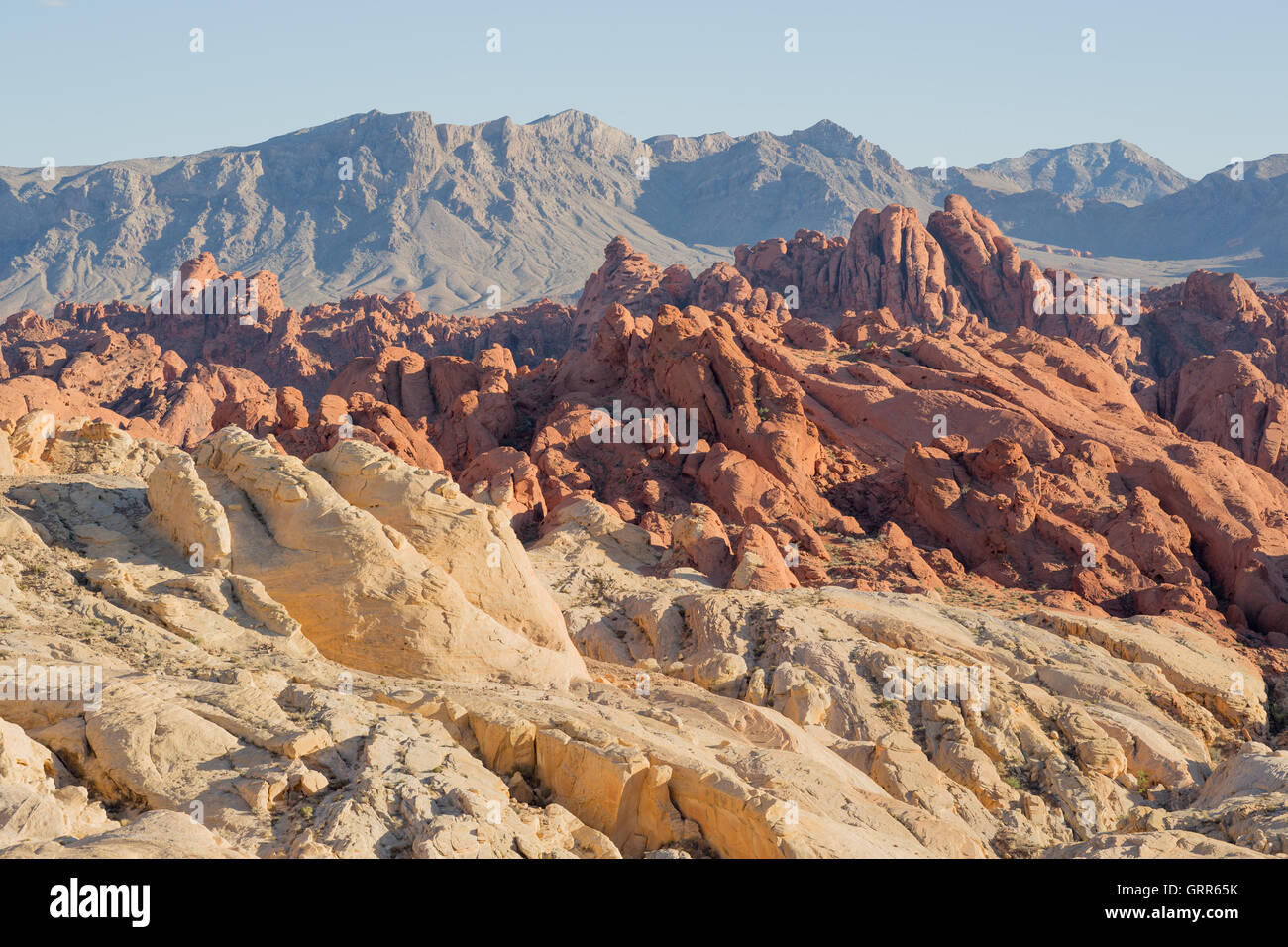 Fire Canyon and Silica Dome, Valley Of Fire State Park, Nevada, USA ...