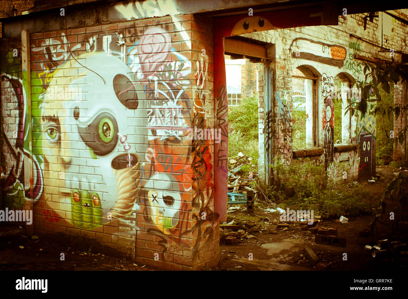 Graffiti in Sheffield, UK Stock Photo - Alamy