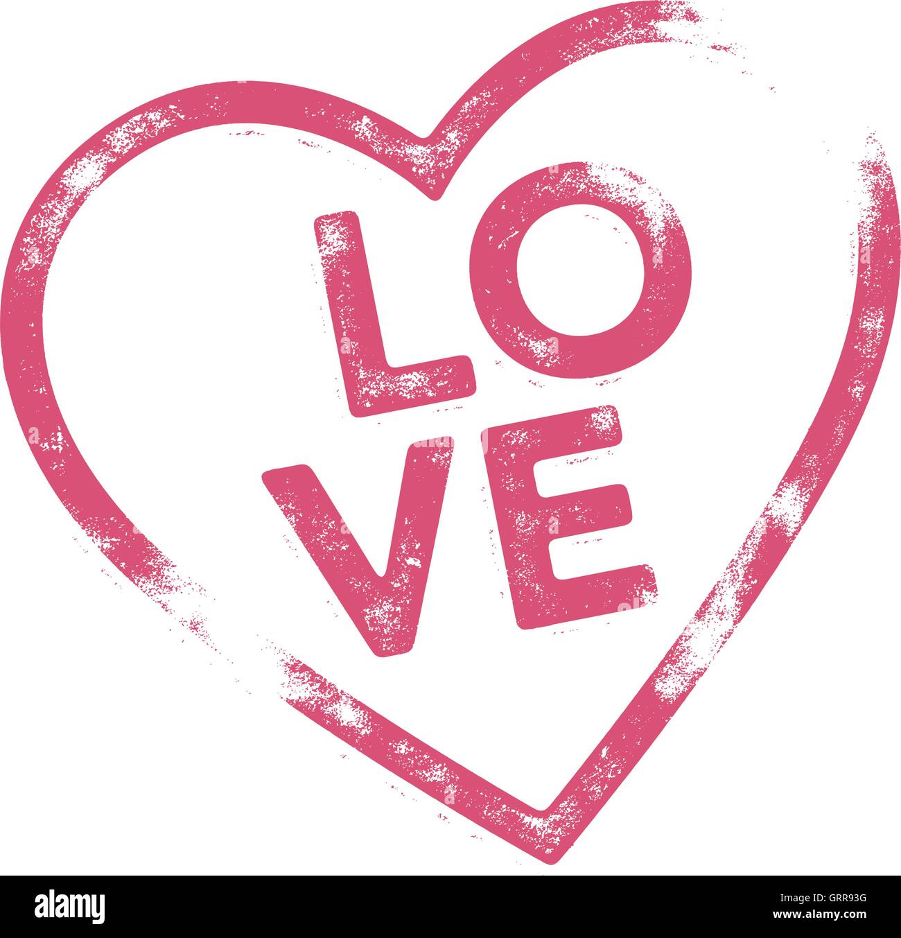 Heart shaped messages Stock Vector Images - Alamy