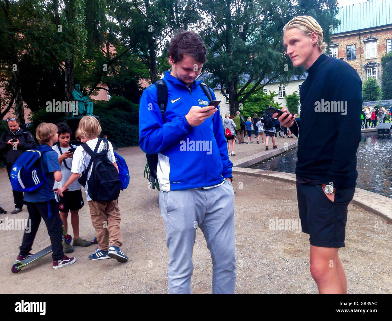 Danish teenagers group hi-res stock photography and images - Alamy