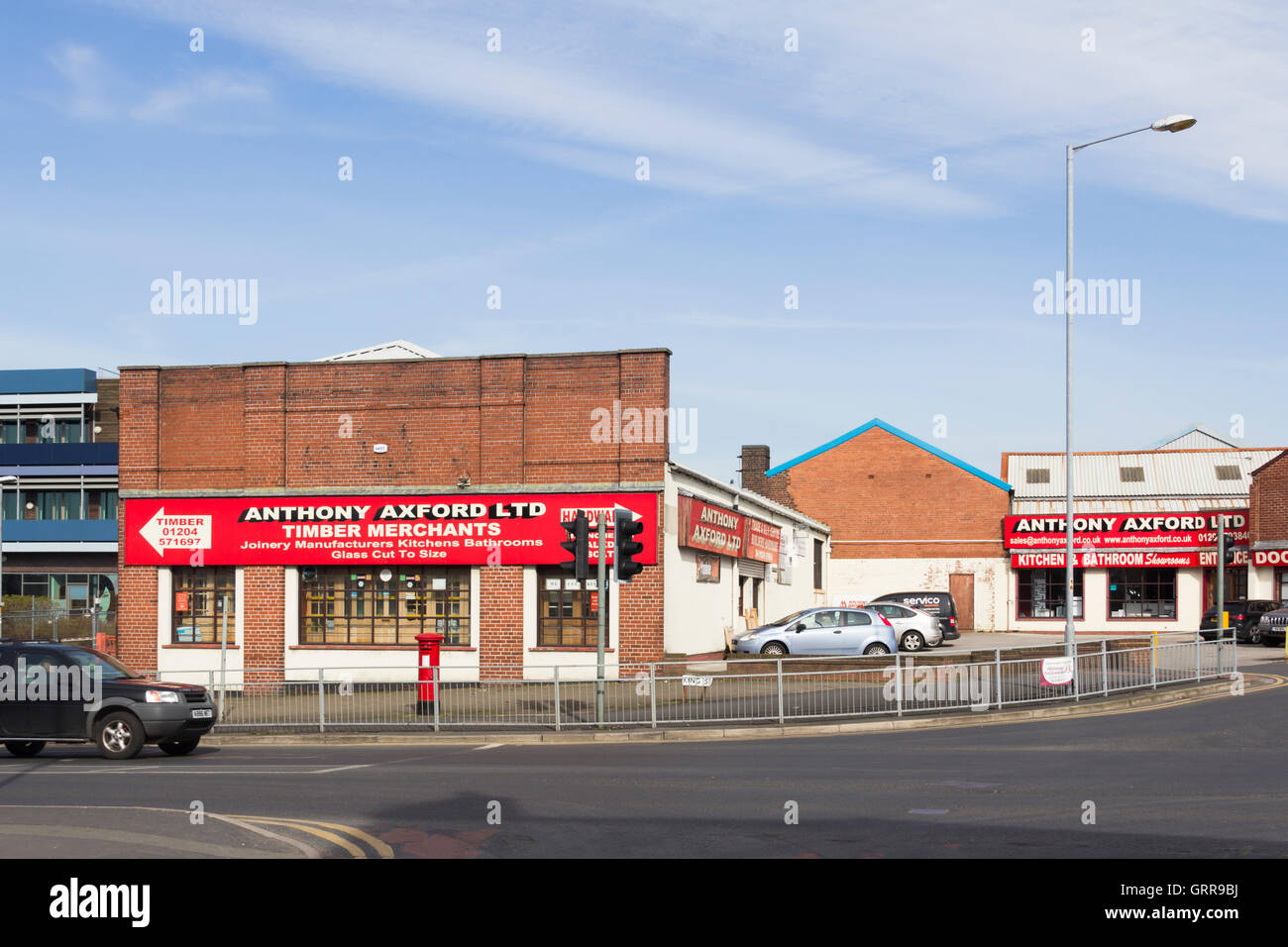 Anthony Axford Ltd timber merchants on Albert Road and King Street ...