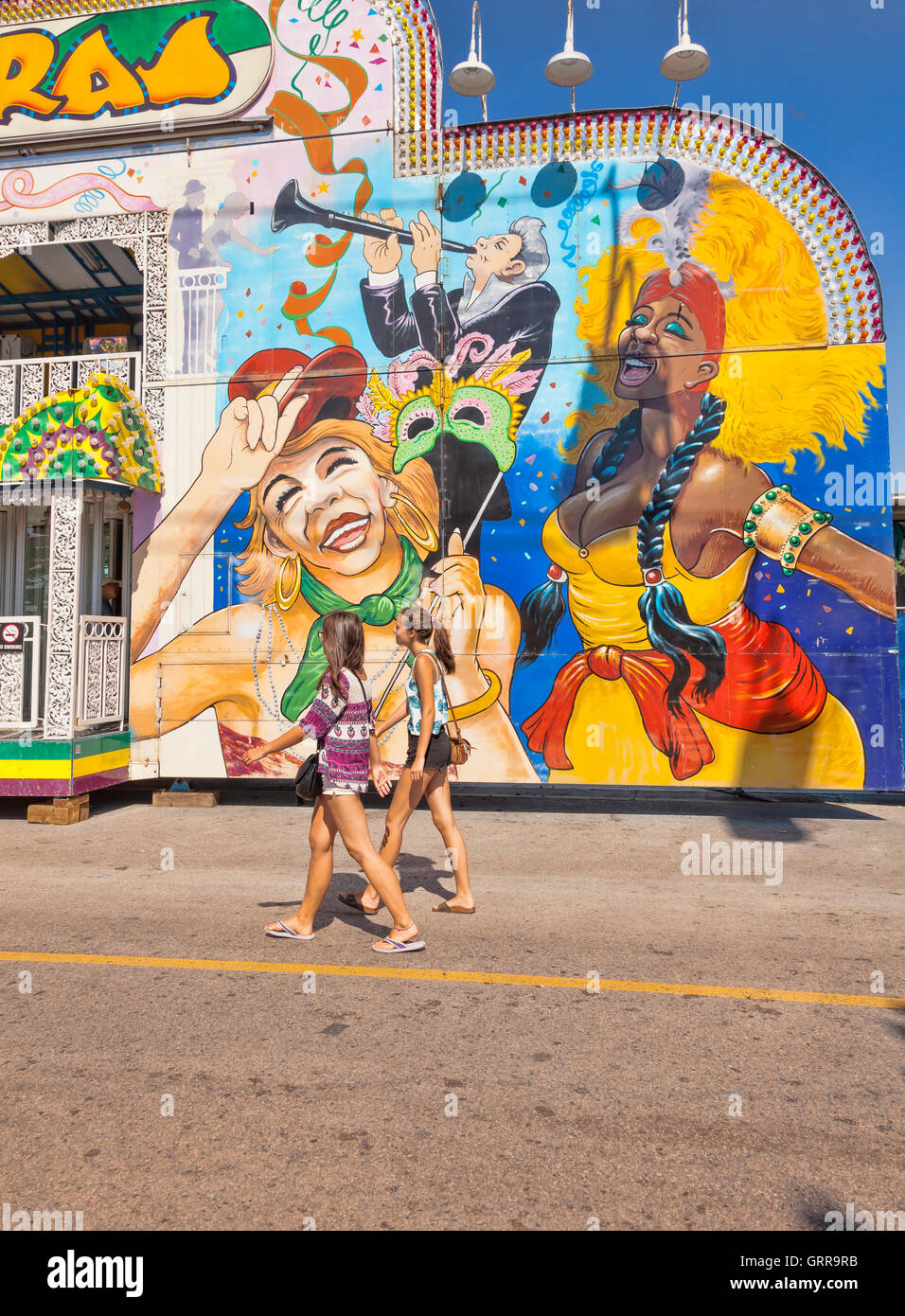 Amusement Park at and midway The Canadian National Exhibition in ...