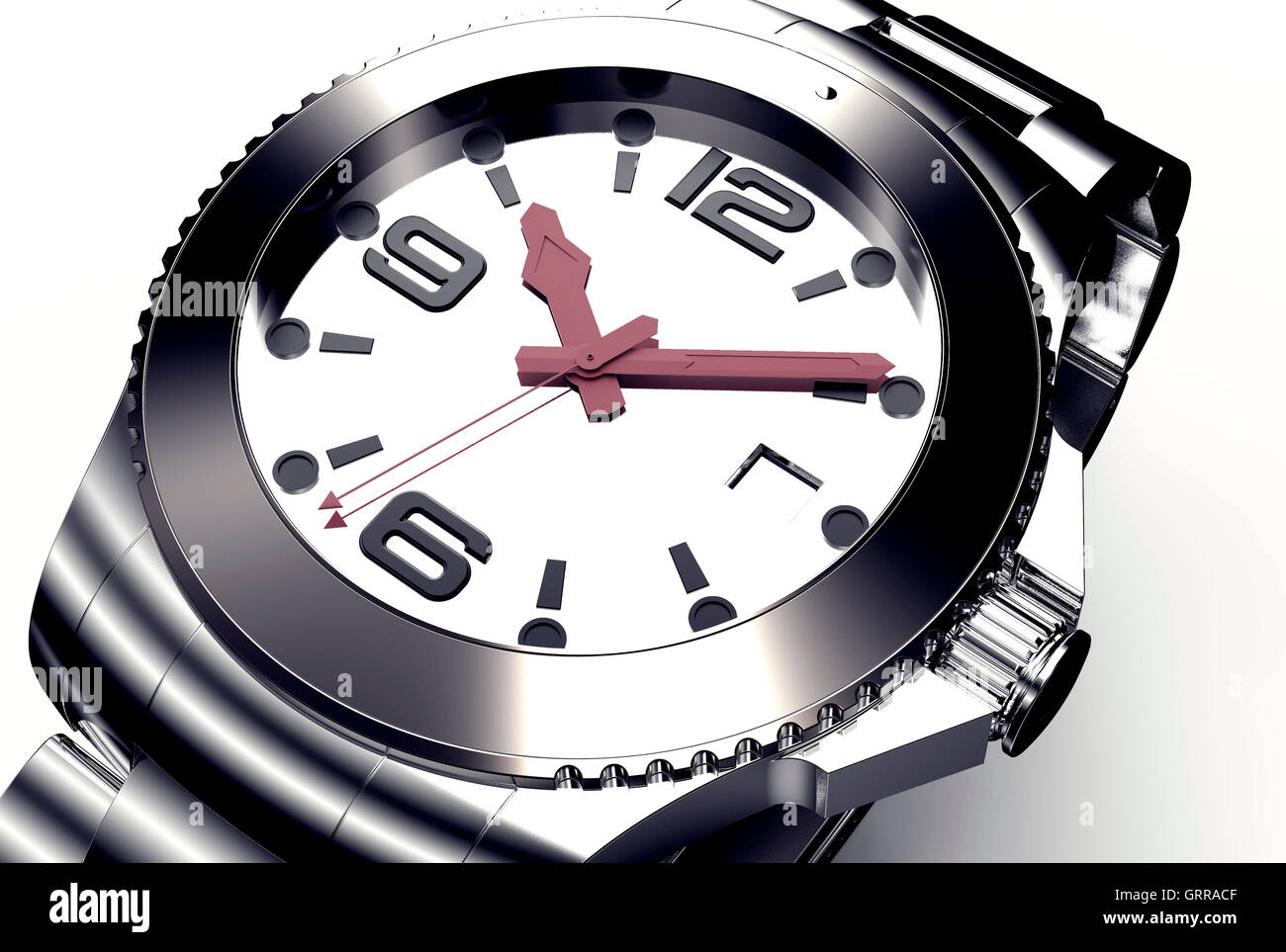 White wrist watch hi-res stock photography and images - Alamy