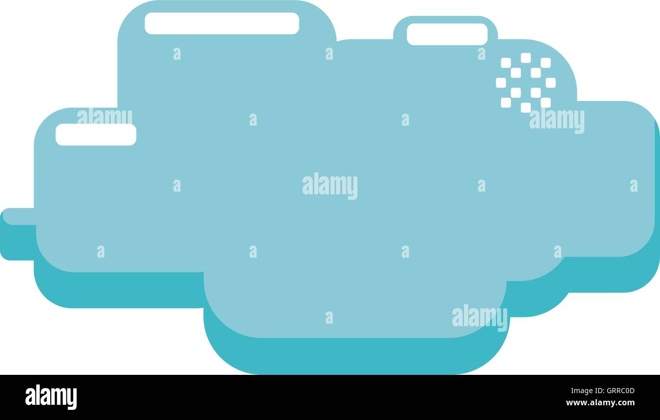 pixel cloud sky icon Stock Vector Image & Art - Alamy