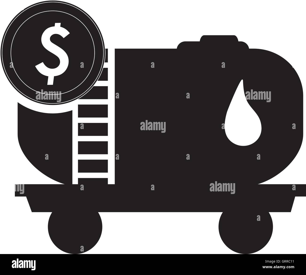 Vat of oil Stock Vector Images - Alamy