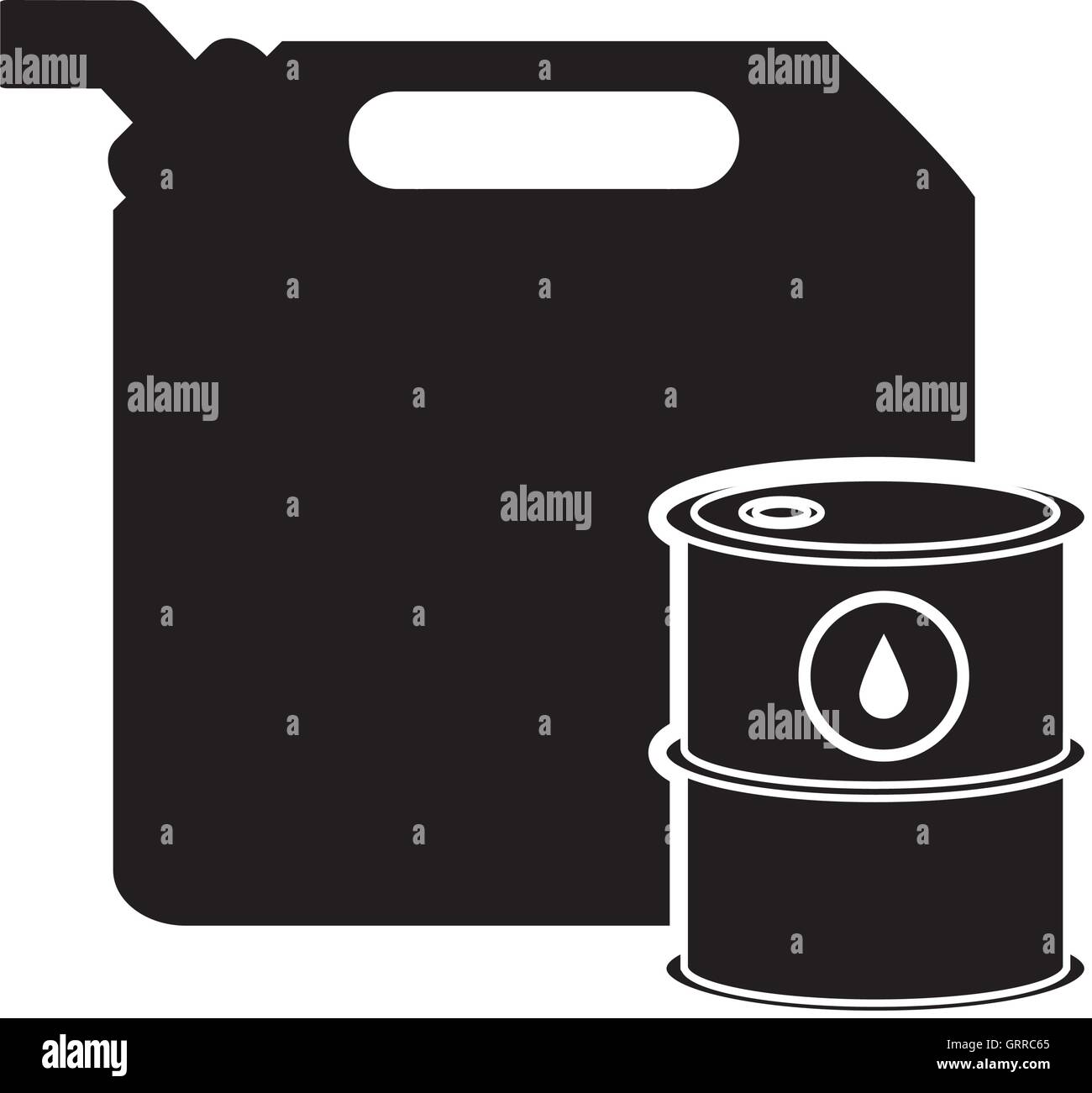 fuel canister and oil tank icon Stock Vector Image & Art - Alamy