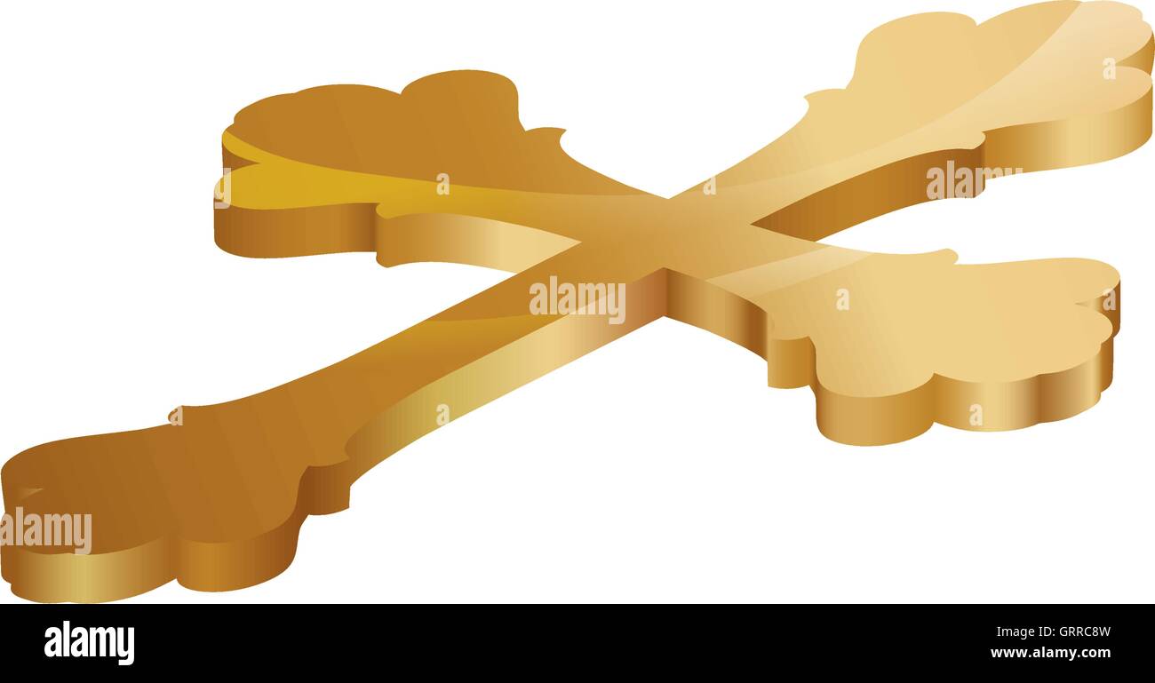 cross shape god belief religion icon. Vector graphic Stock Vector Image ...