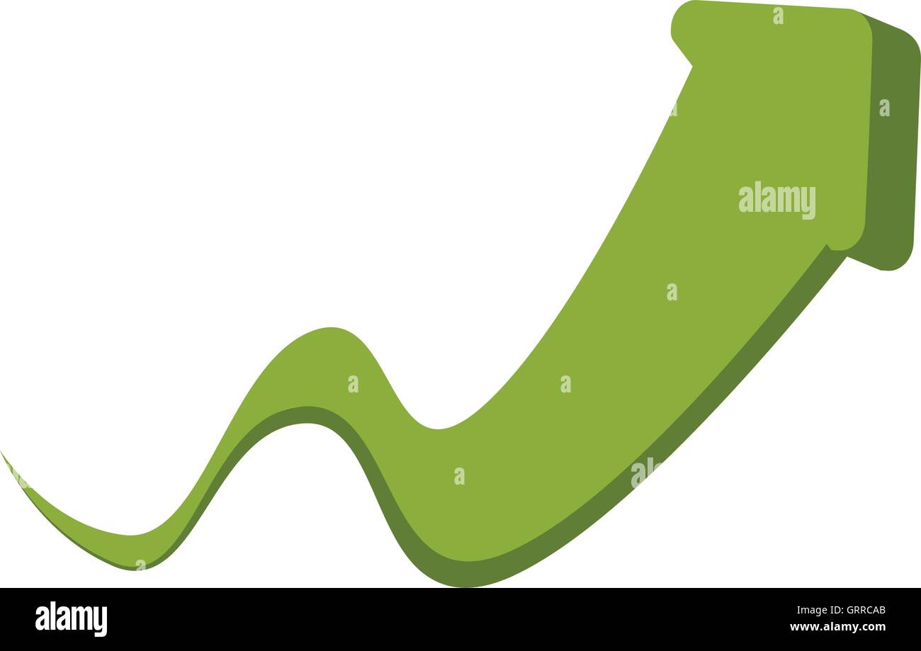 arrow curve direction infographic icon. Vector graphic Stock Vector ...