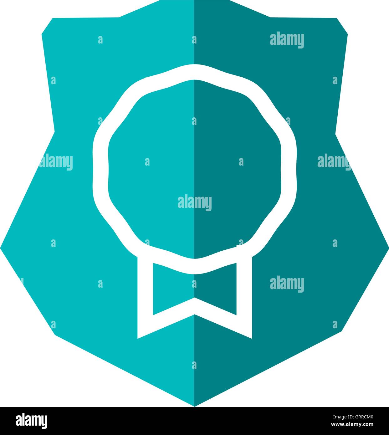 shield seal stamp badge protection label security icon. Vector g Stock ...